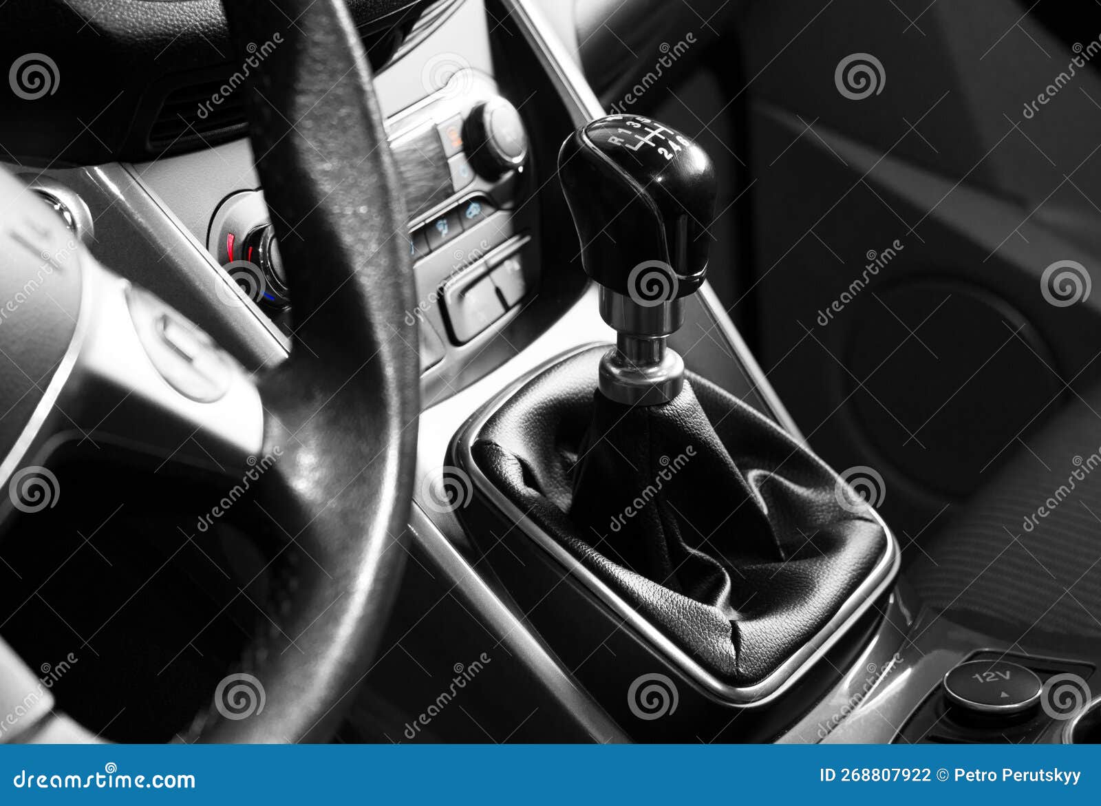 Manual gearbox stock photo. Image of shift, style, forward - 268807922