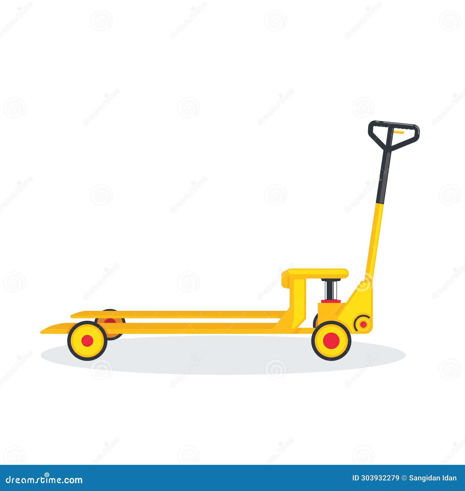 Manual Hand Lifter Vector Element Design Template Stock Vector ...