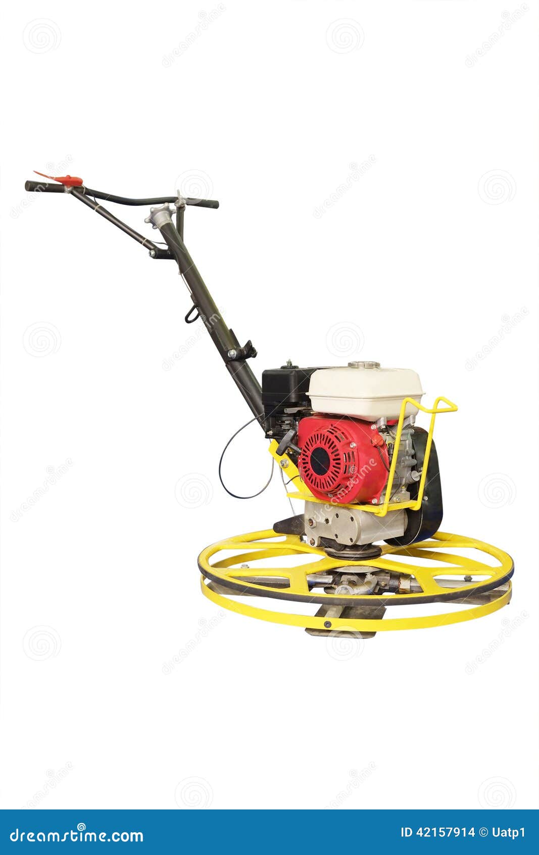 Manual Leveling Machine Asphalt Stock Photo - Image of hydraulic ...