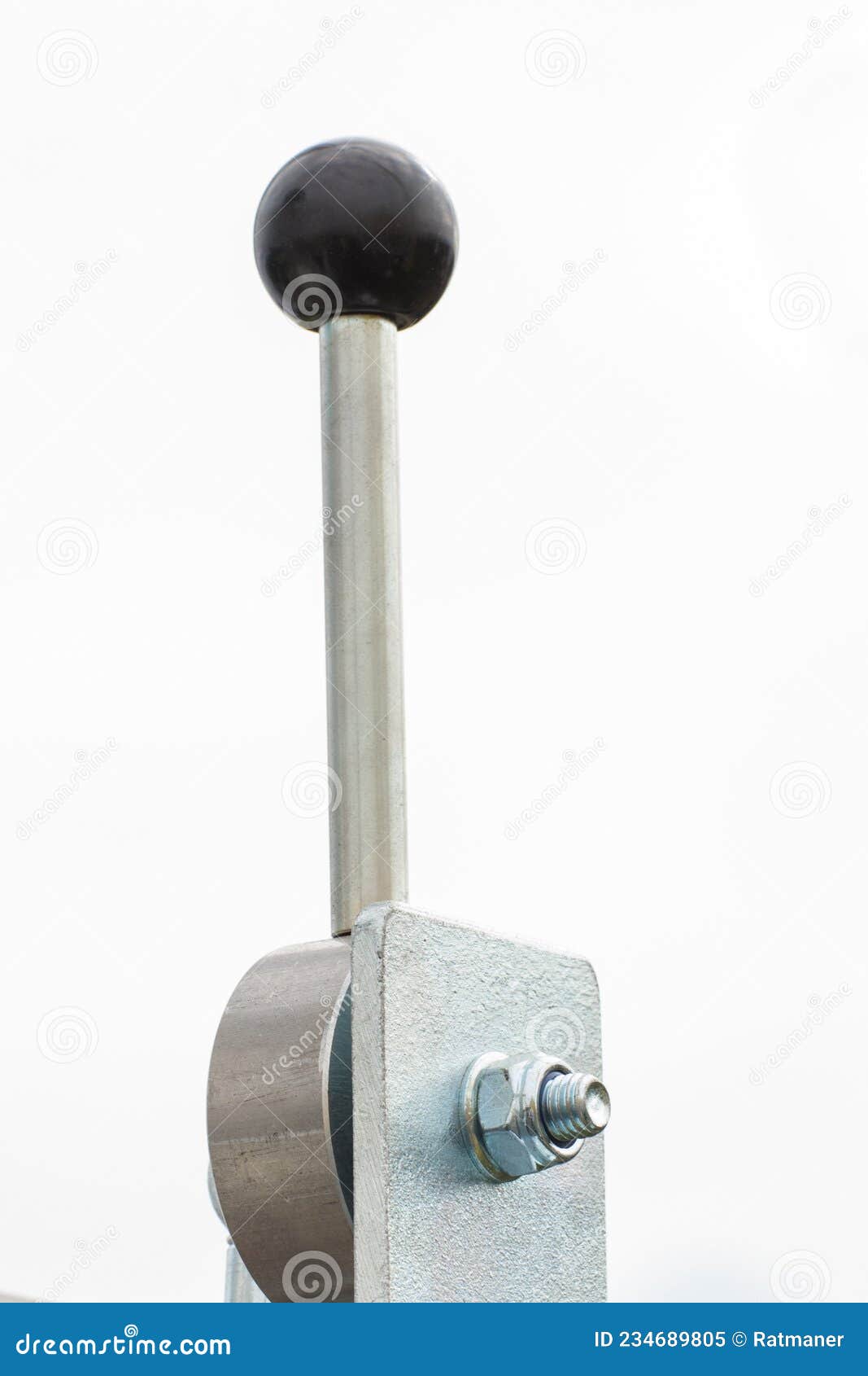 Manual Lever for Control in Industrial or Agricultural Machine Stock ...