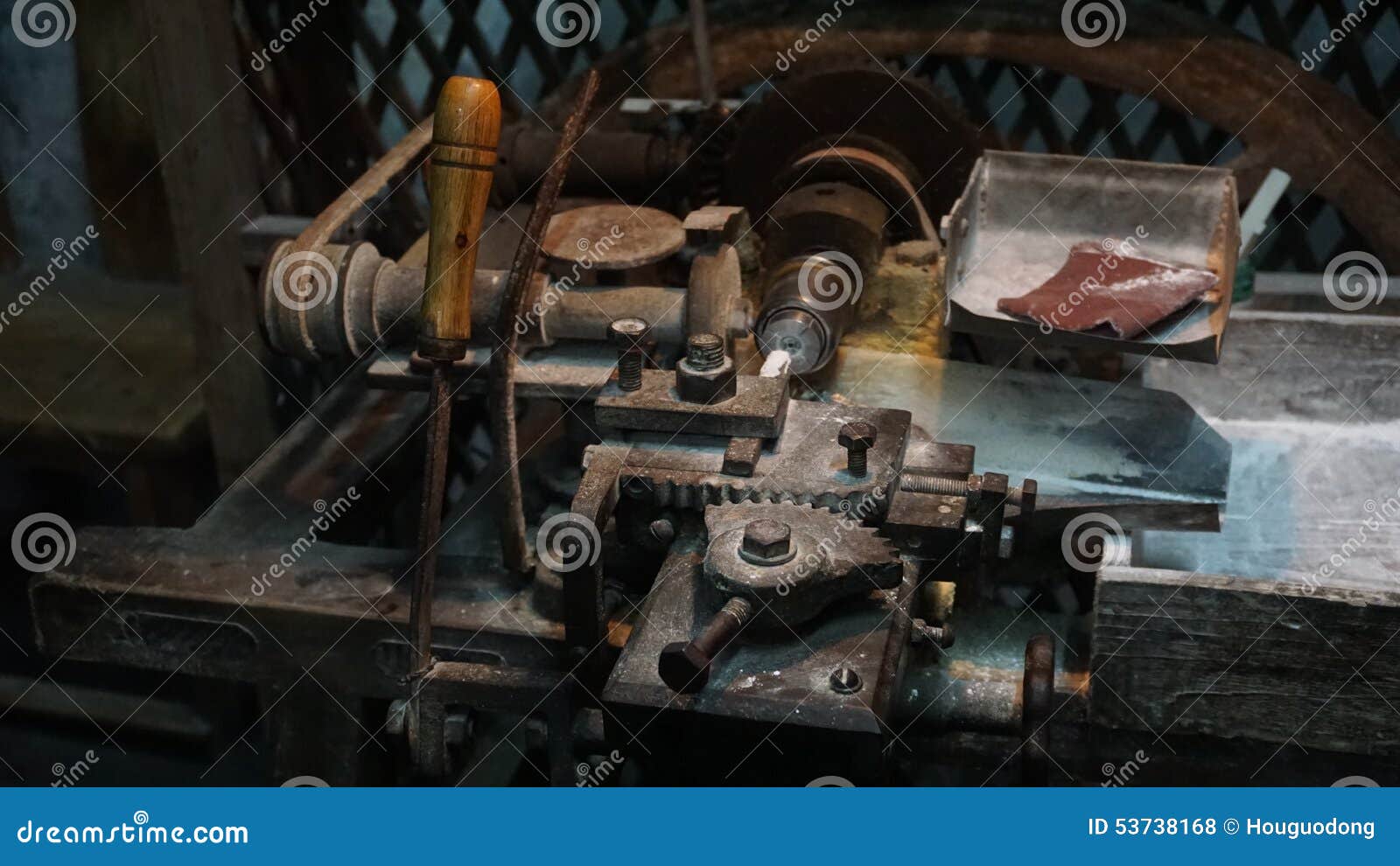 Manual machine stock photo. Image of crafts, characteristics - 53738168