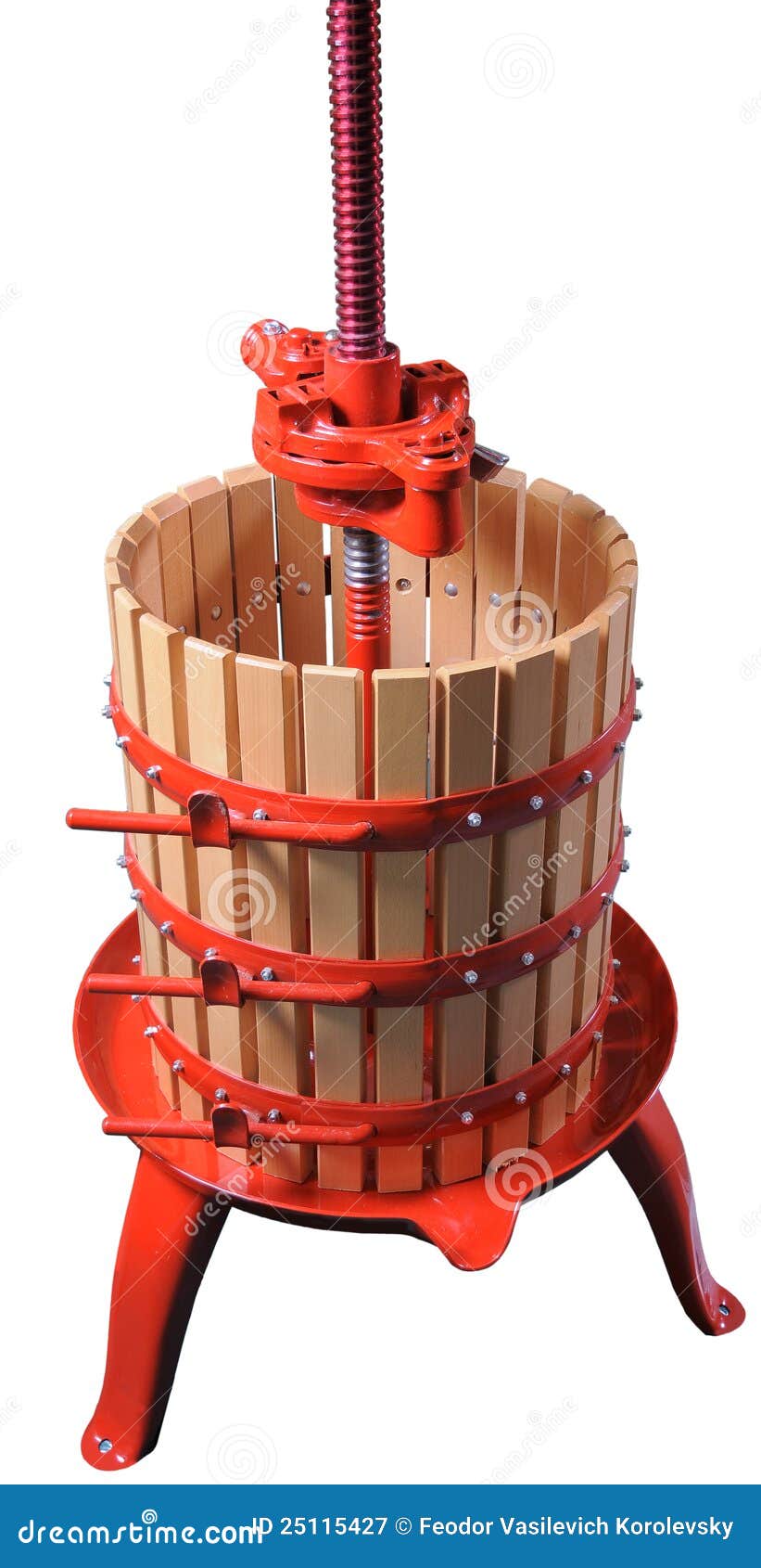 Manual Press for Wine Making. Stock Image - Image of equipment, manual ...