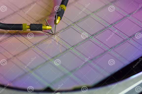 Manual Probe System with Needles for Test of Semiconductor on Silicon ...