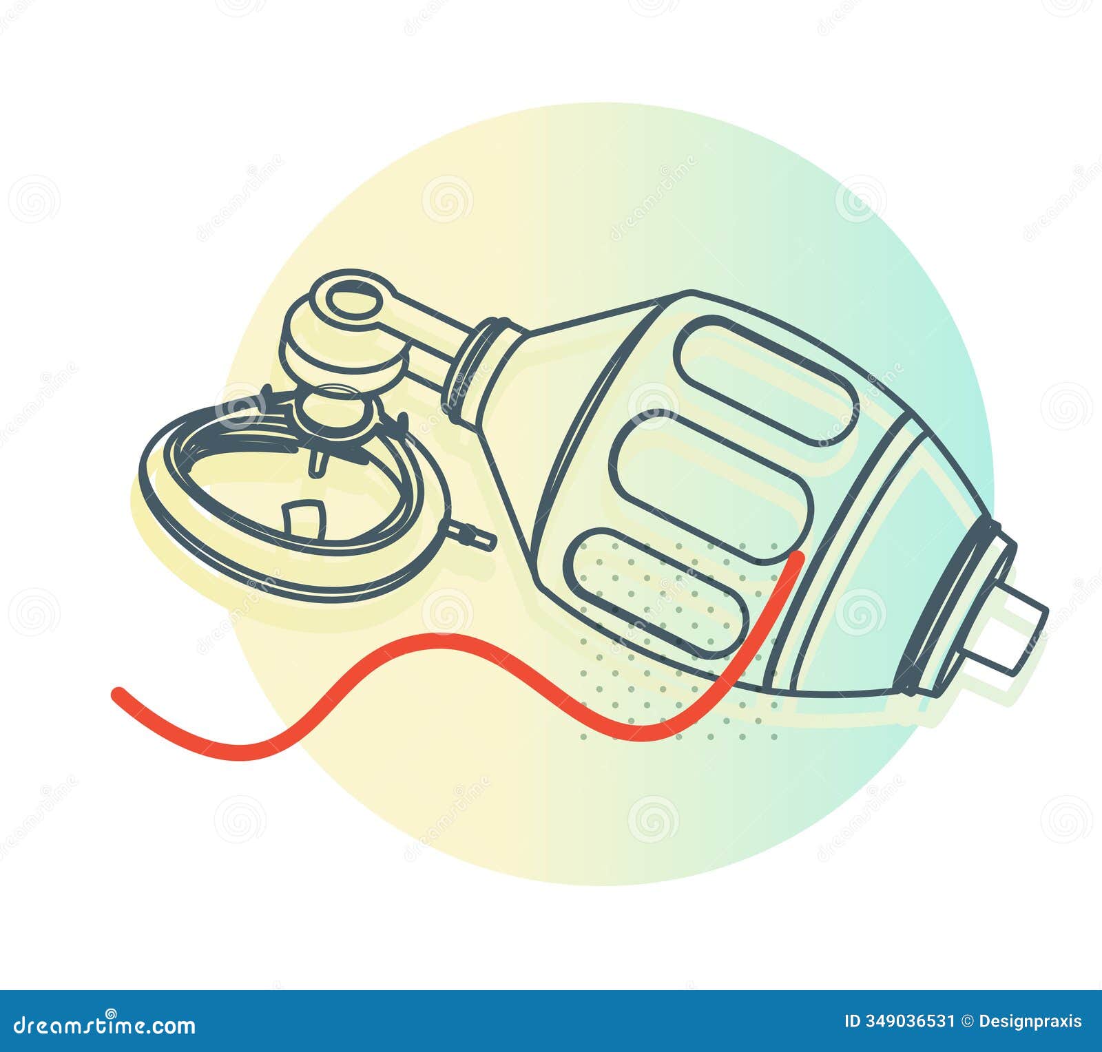 Manual Resuscitator - Non Invasive Ventilation Support - Icon Stock ...