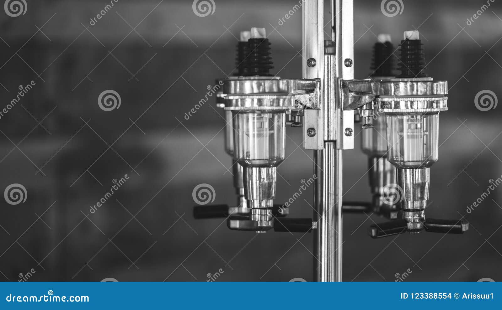 Manual Rotating Mechanical Bolt Engine Stock Photo - Image of macro ...