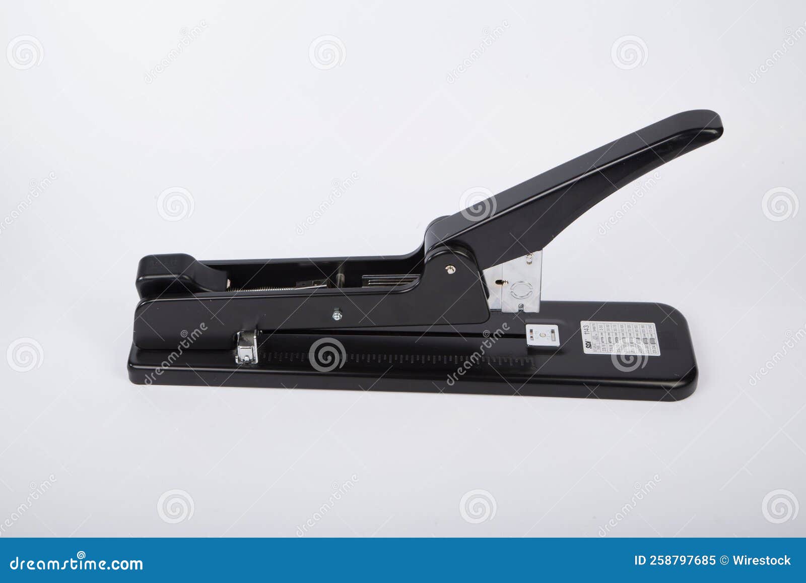 Manual Stapler Isolated on White Background Stock Image - Image of ...