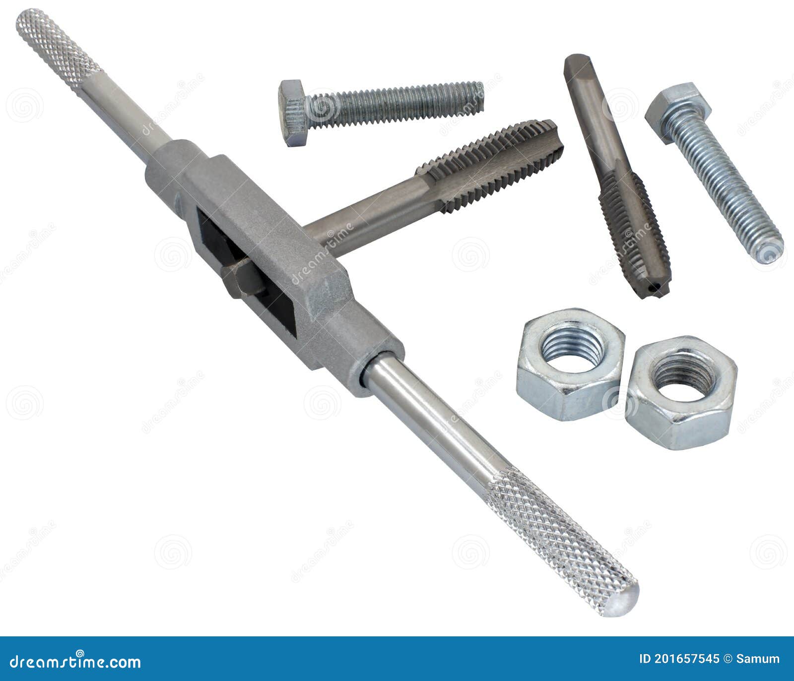 Instrument for Cutting of Screw-thread Stock Image - Image of cutting ...
