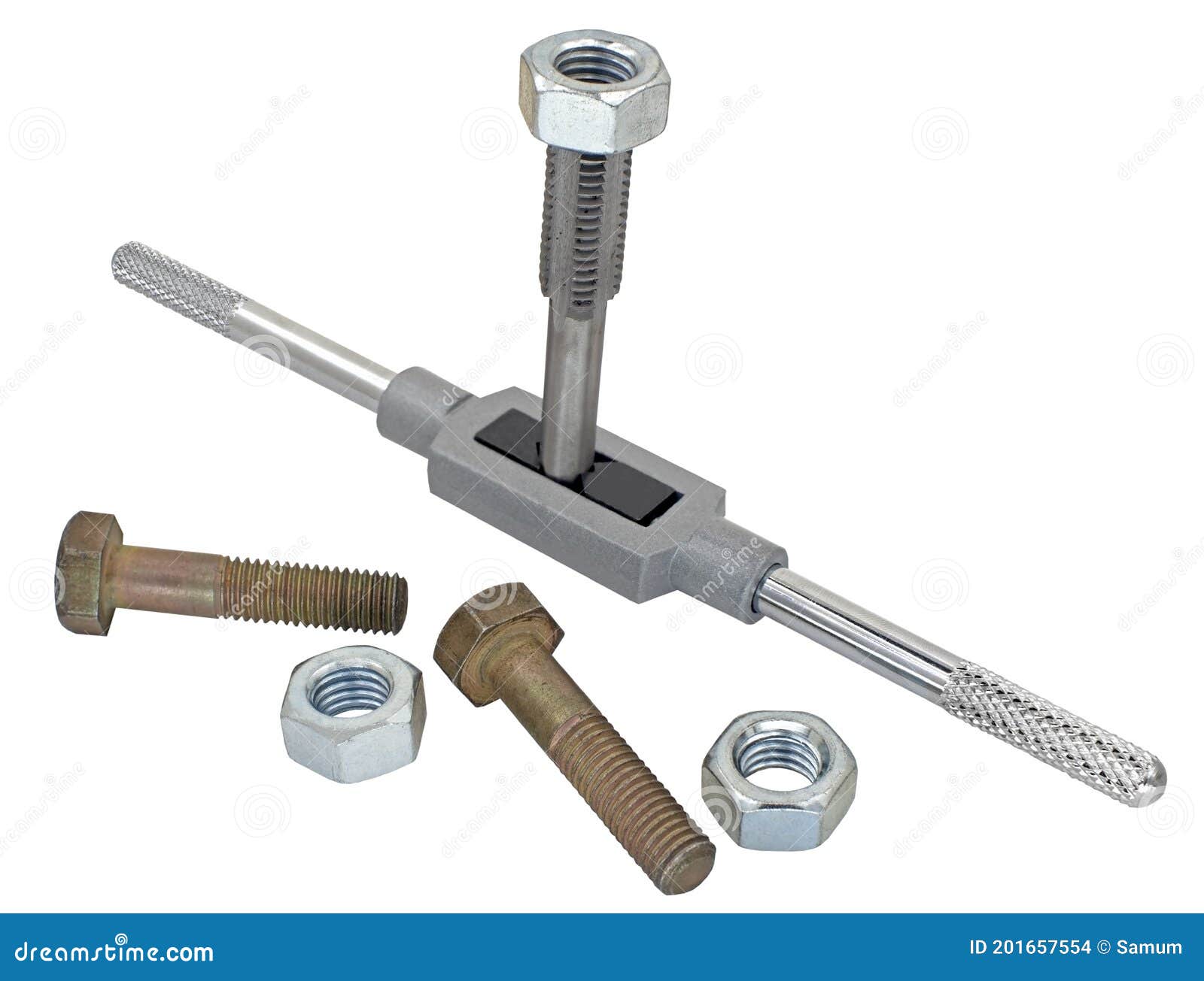 Instrument for Cutting of Screw-thread Stock Photo - Image of ...