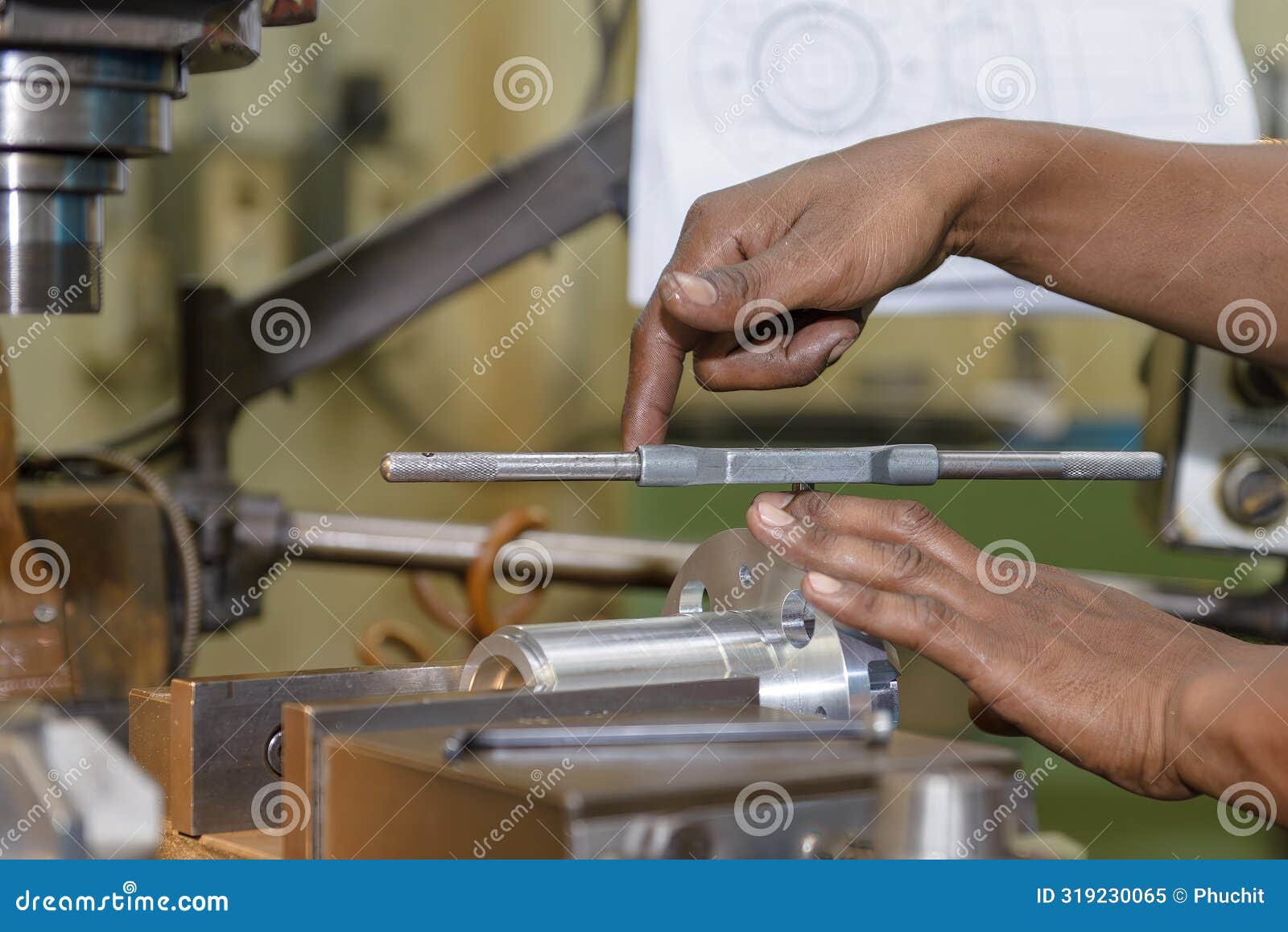 Manual Tapping By Hand Stock Image | CartoonDealer.com #69360631
