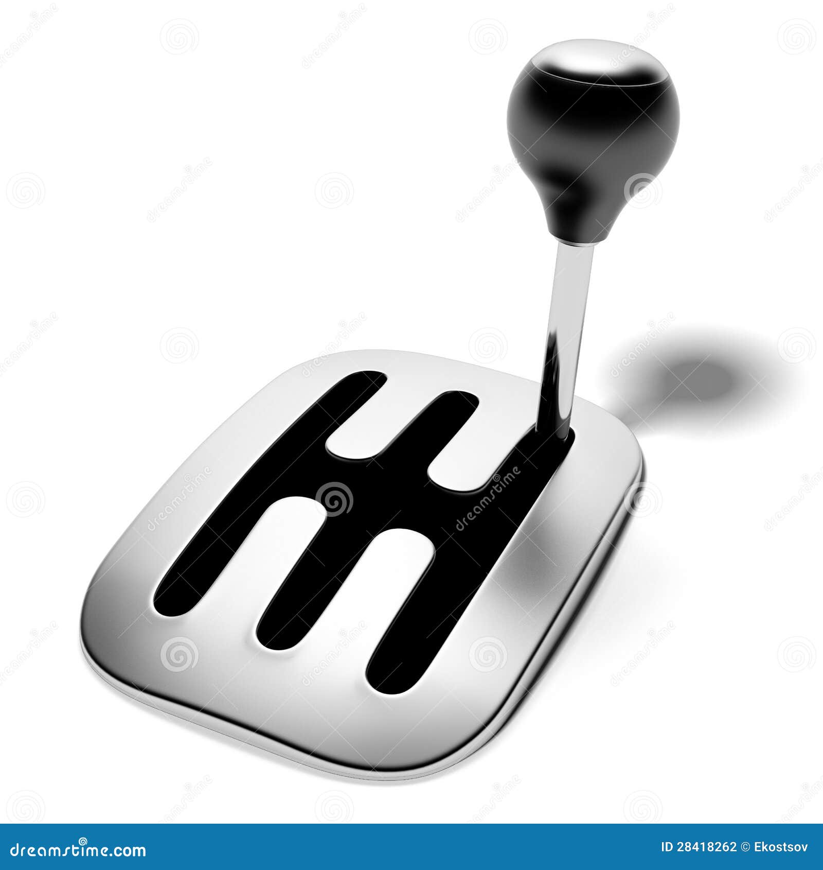 Manual Transmission Sign Icon. Mechanic Control. Cartoon Vector ...