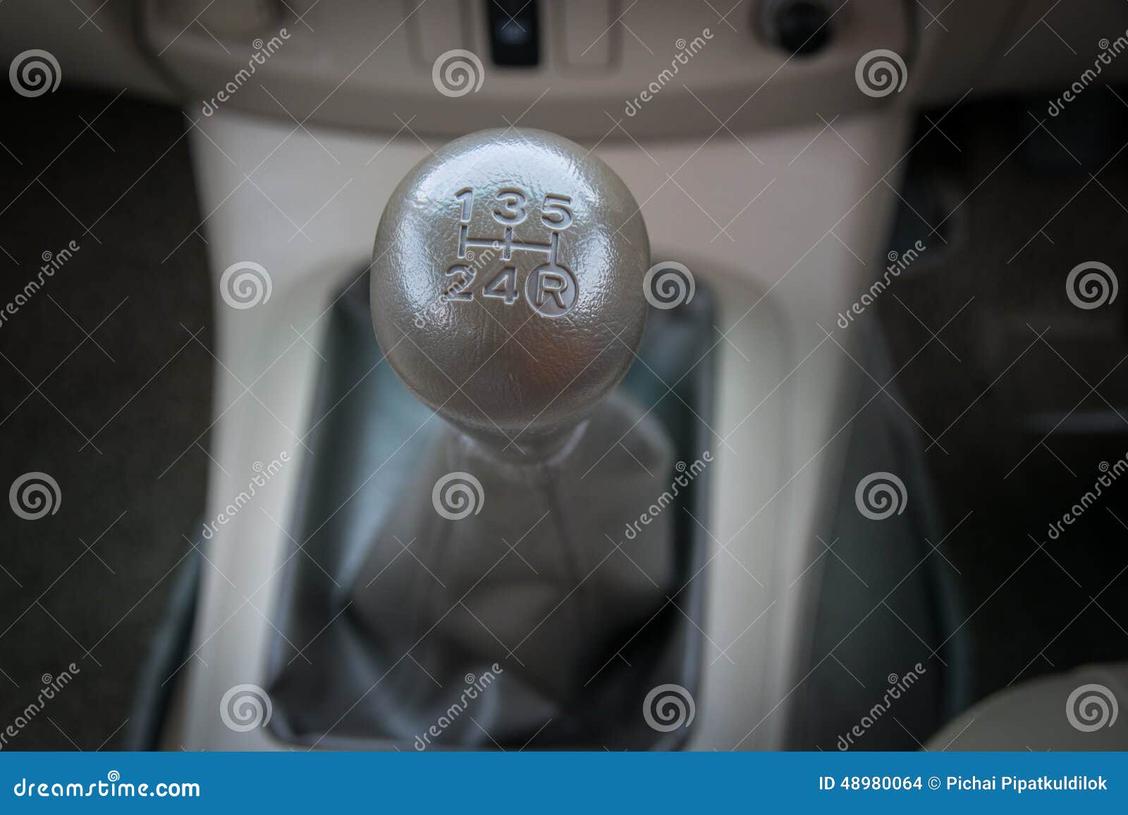 Manual Transmission Gear Shift. Stock Photo - Image of detail, gear ...