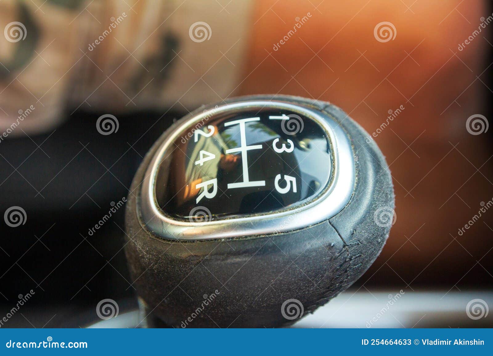 Manual transmission lever stock image. Image of auto - 254664633