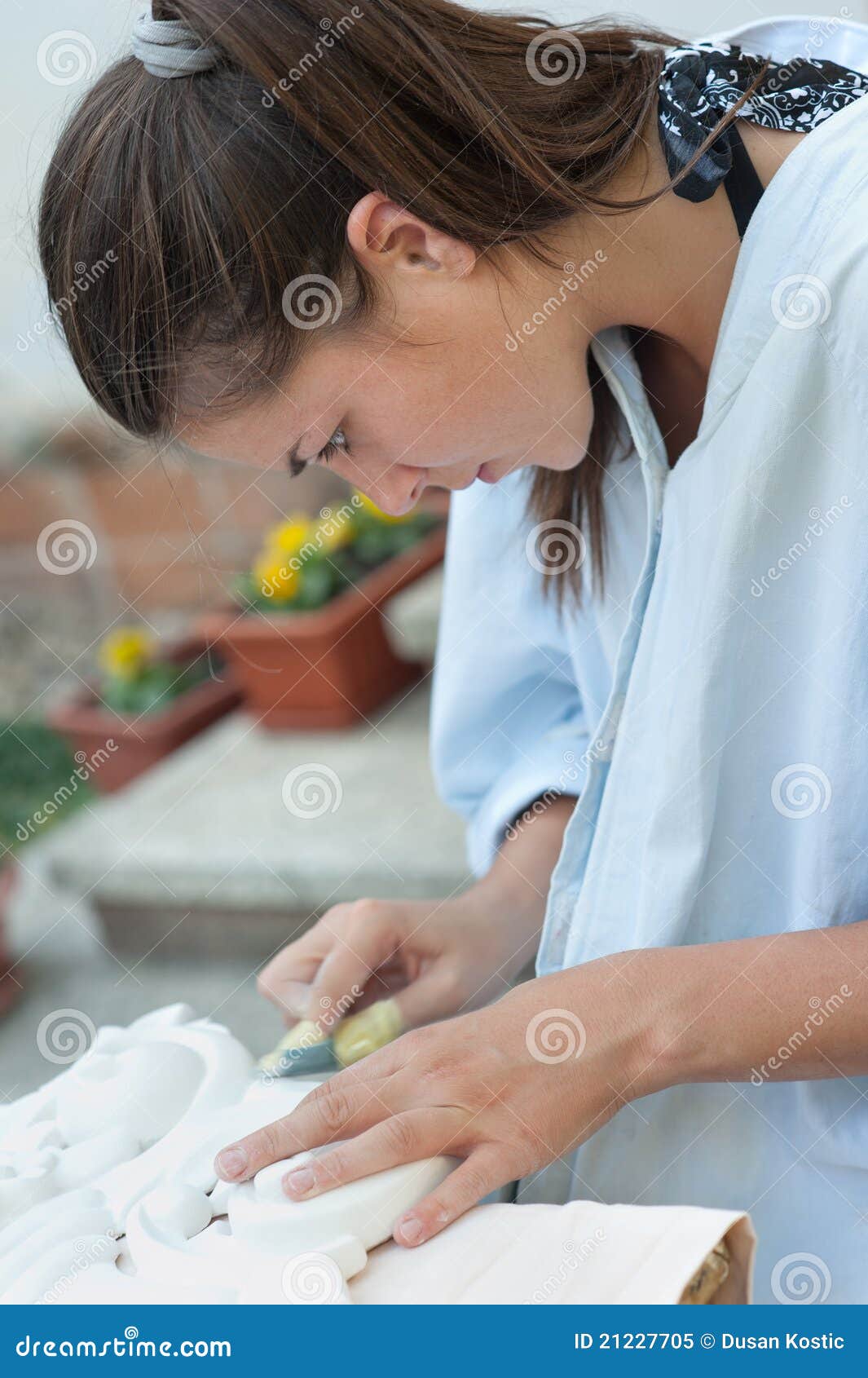 Manual work stock image. Image of precision, busy, meticulous - 21227705
