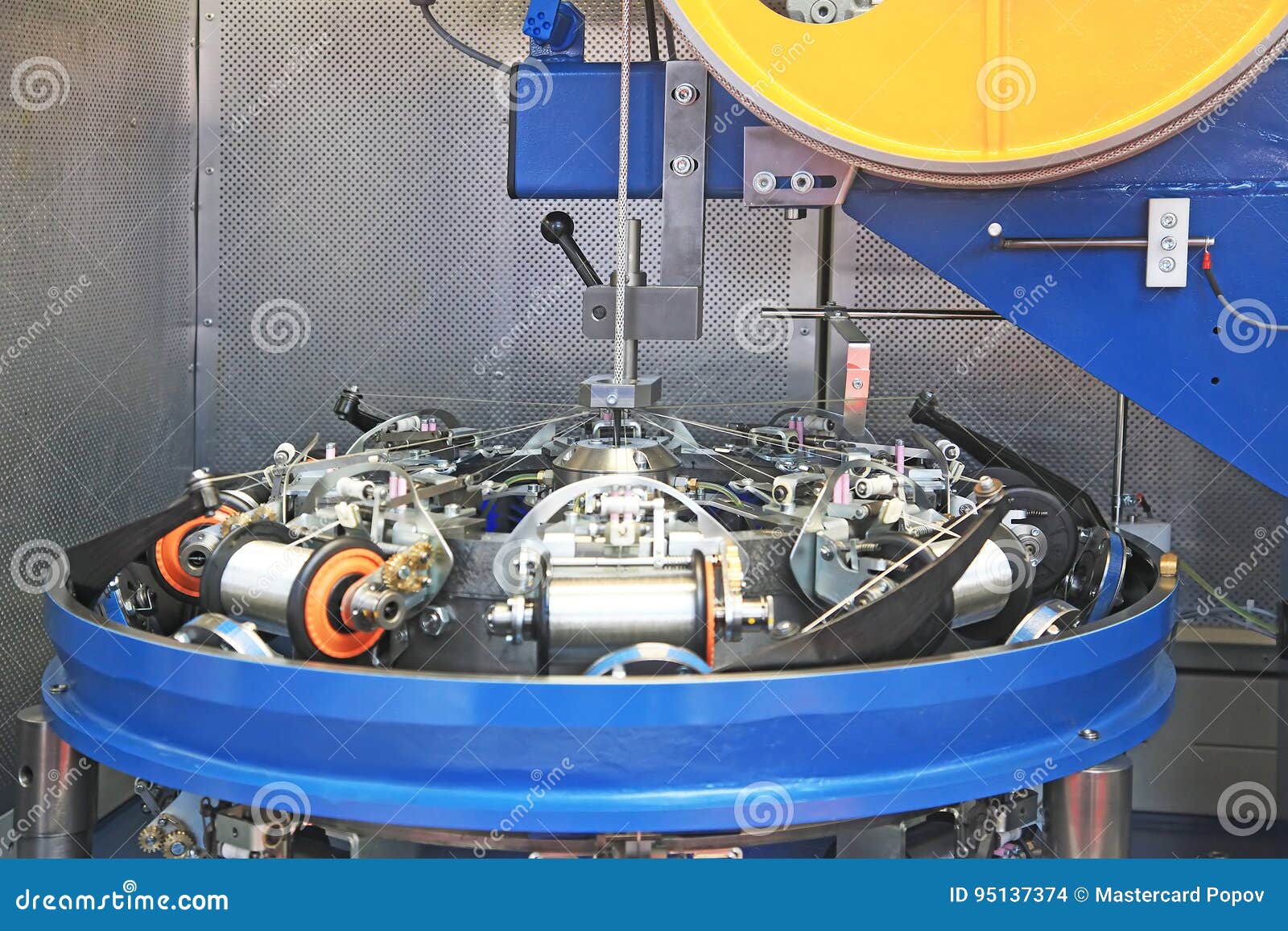 Manufacture of RF cable stock photo. Image of movement - 95137374