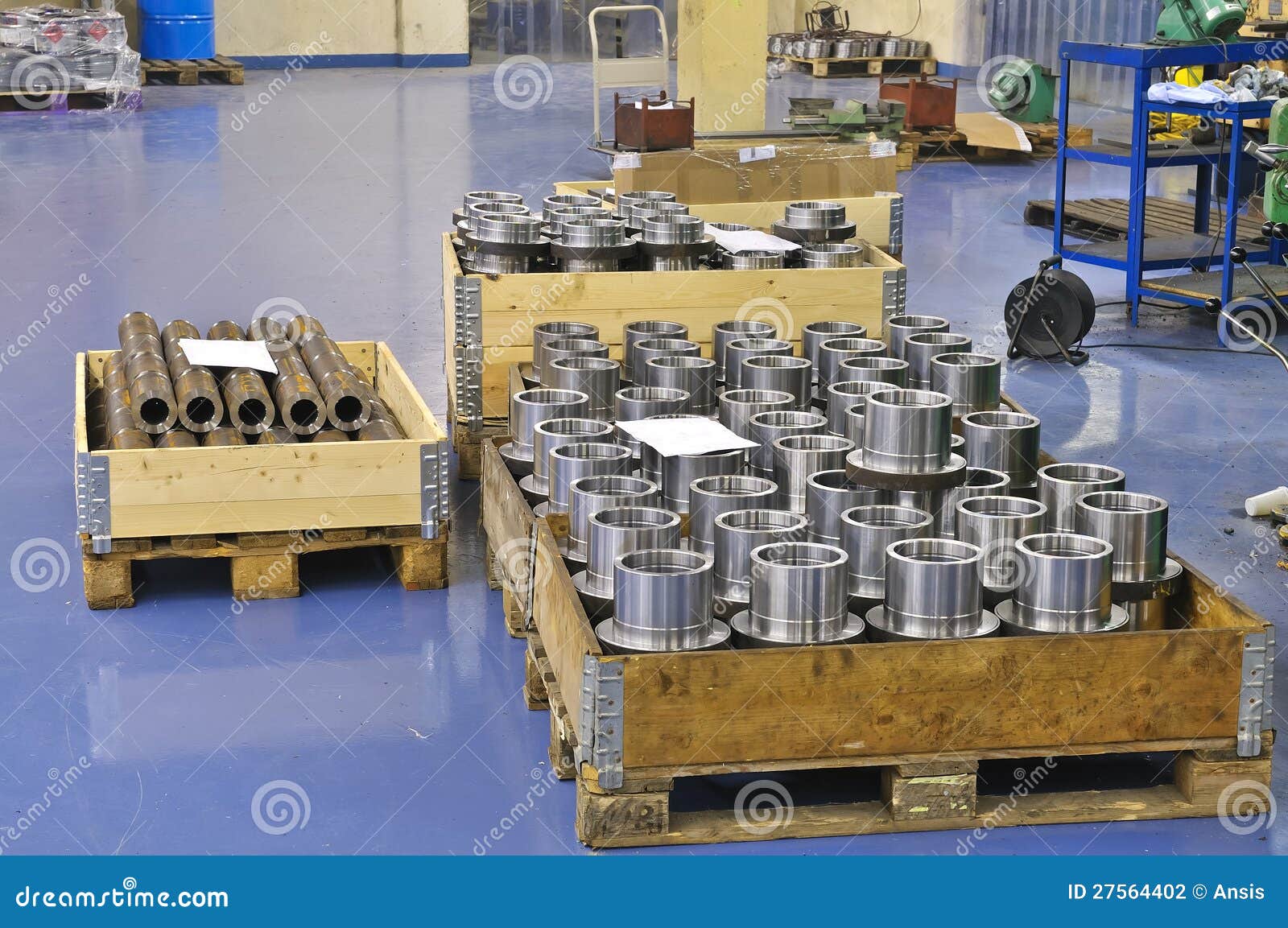 Manufacture Stainless Steel Stock Photo - Image of stainless, machine ...