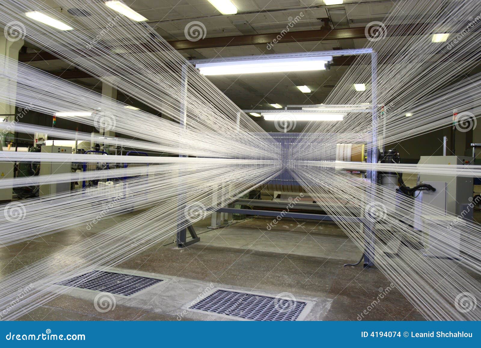 Manufacture of threads stock photo. Image of construction - 4194074