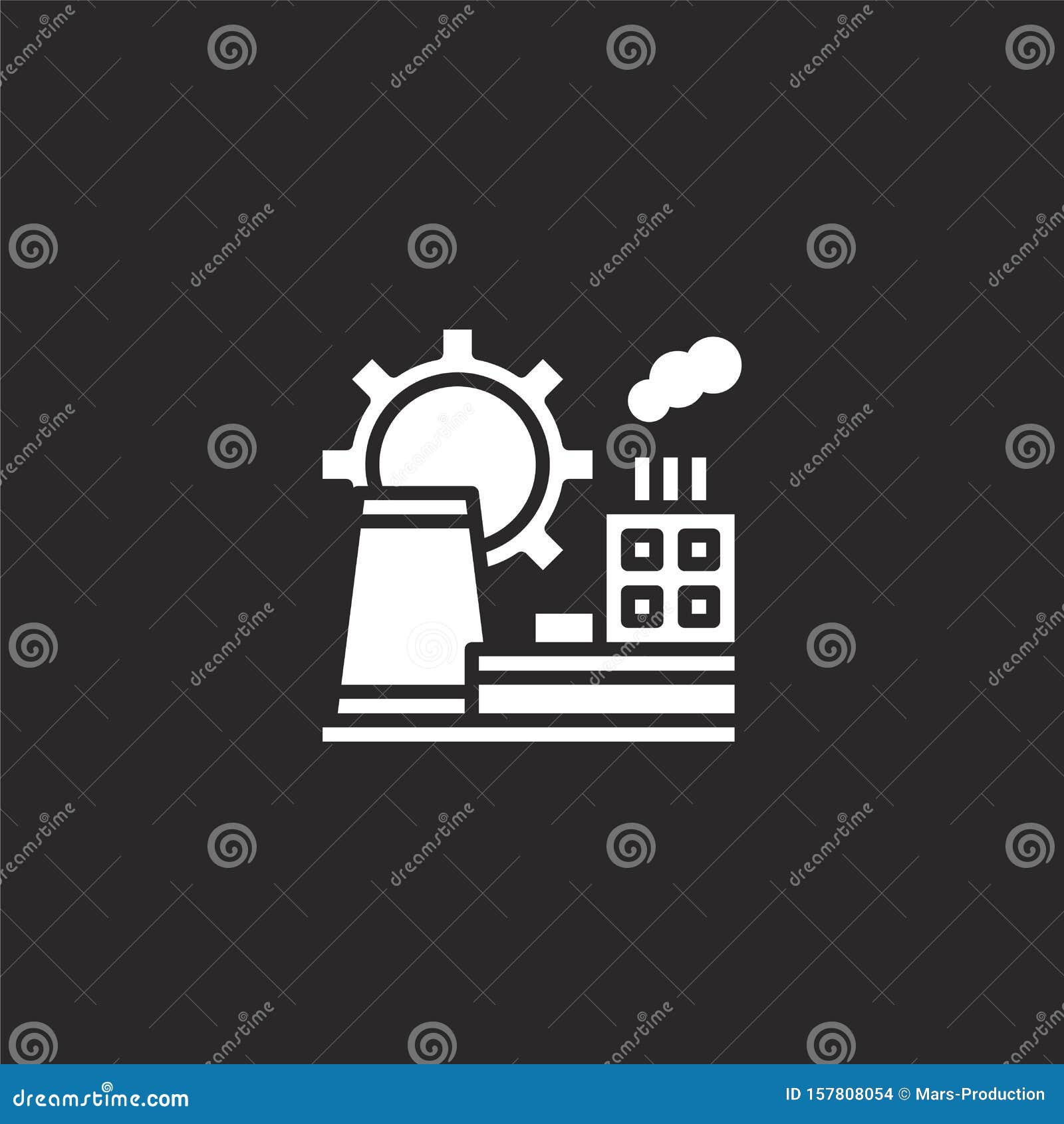 Manufacturer Icon. Filled Manufacturer Icon for Website Design and ...