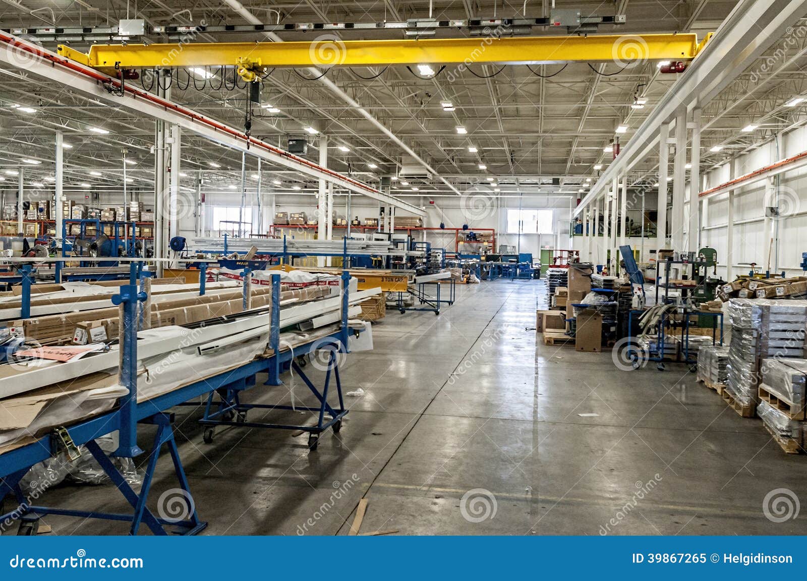 Manufacturing and Assembly Factory Stock Image - Image of helgidinson ...