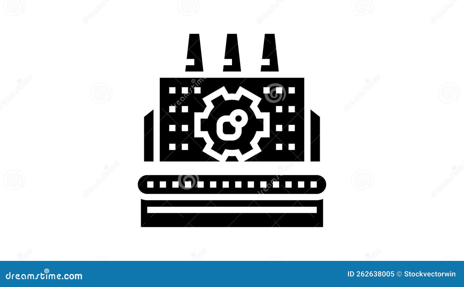 Manufacturing Erp Processing Glyph Icon Animation Stock Video - Video ...