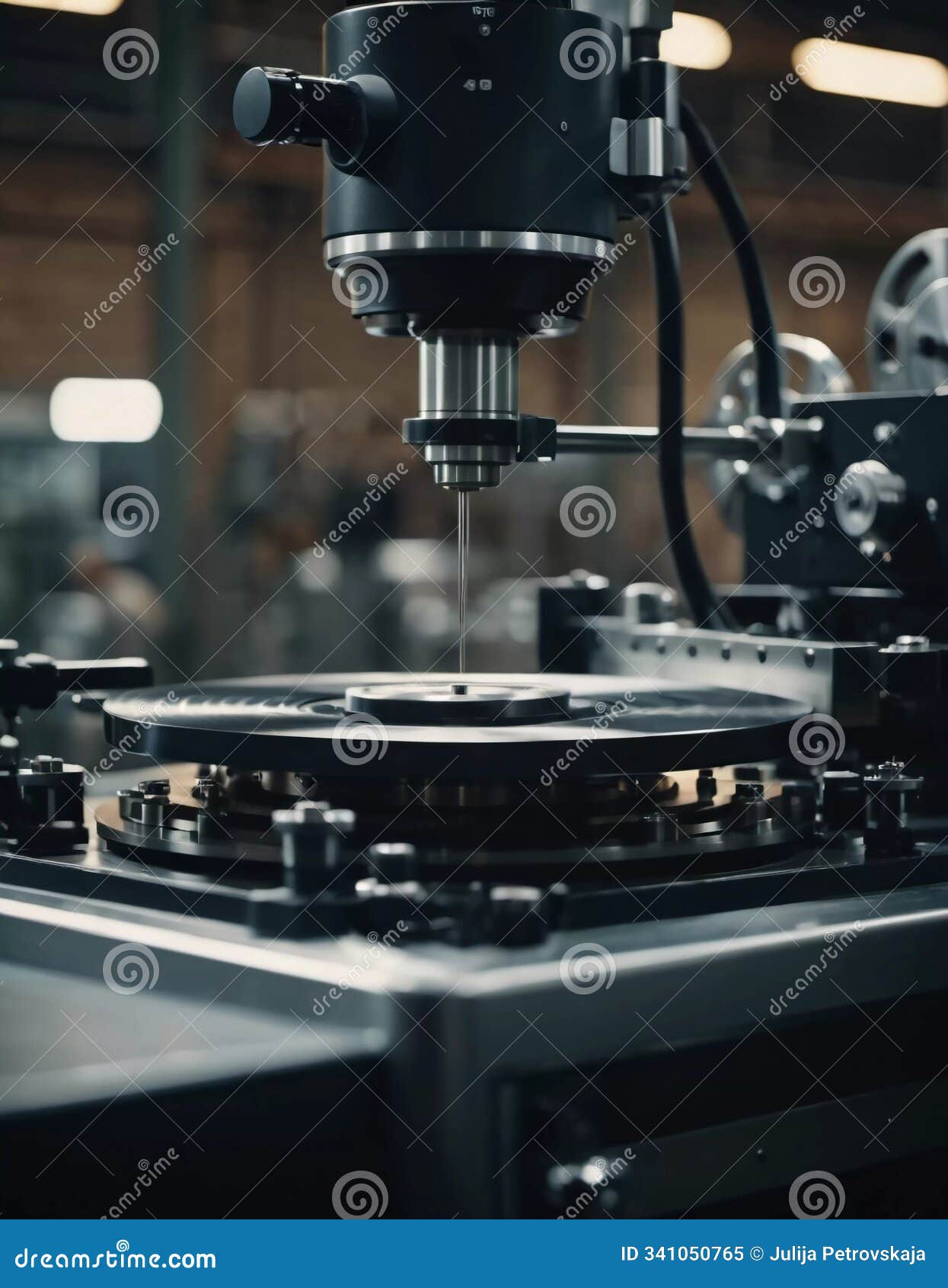 A Manufacturing Facility Showcases Advanced Milling Processes with a ...