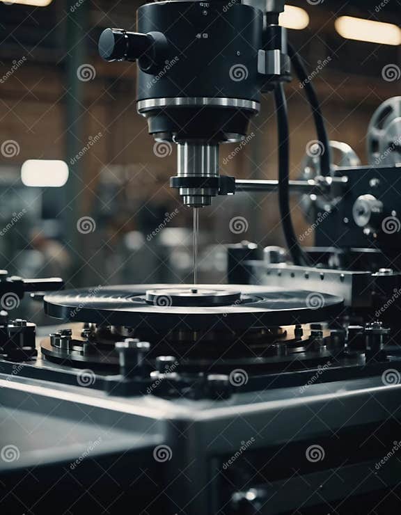 A Manufacturing Facility Showcases Advanced Milling Processes with a ...