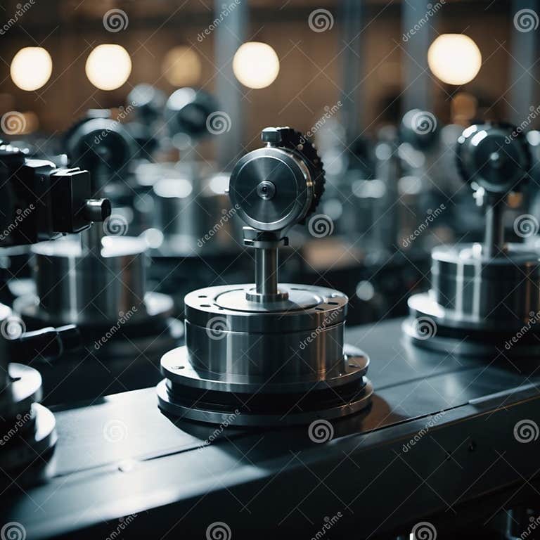 A Manufacturing Facility Showcases Advanced Milling Processes with a ...