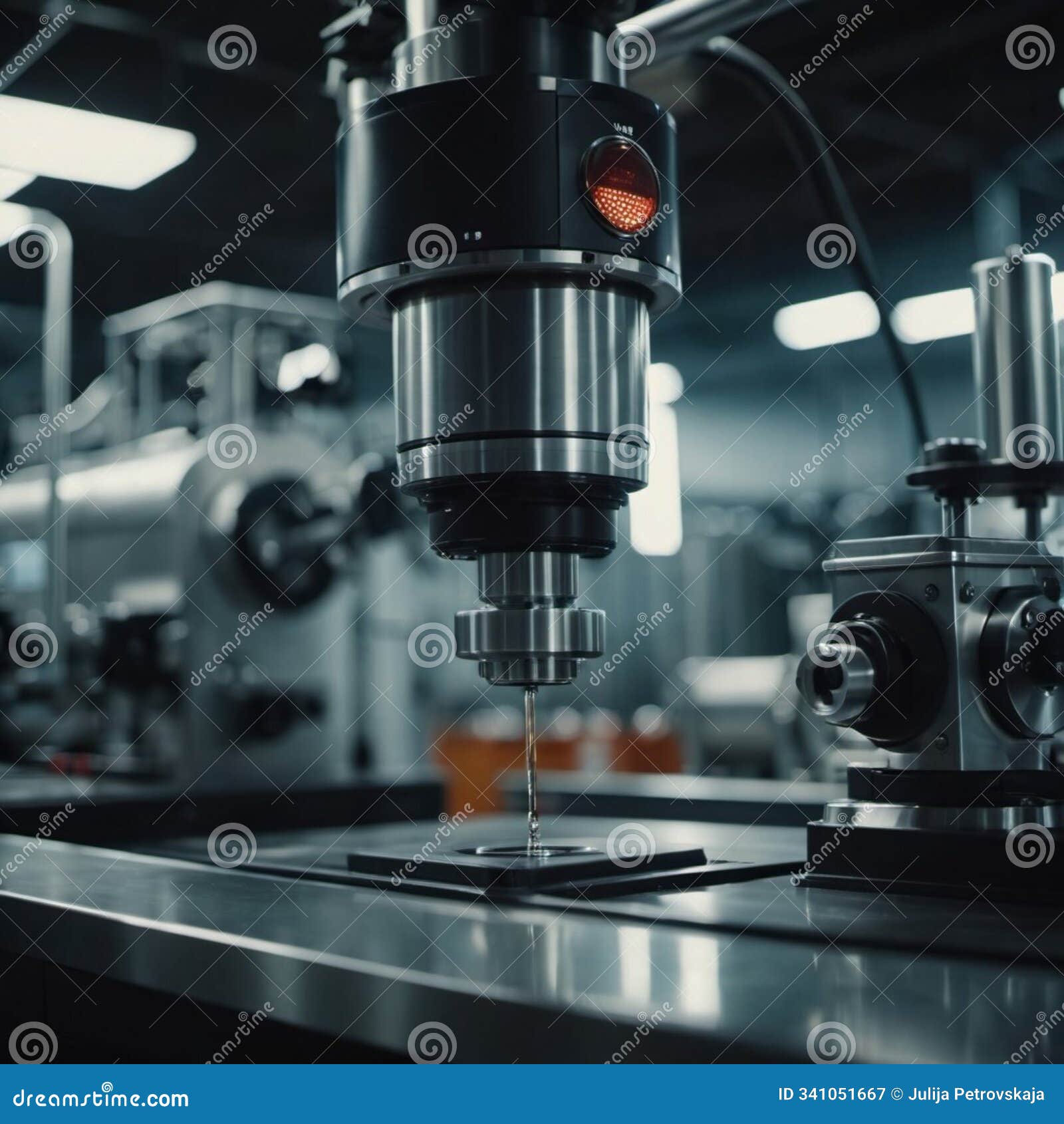 A Manufacturing Facility Showcases Advanced Milling Processes with a ...