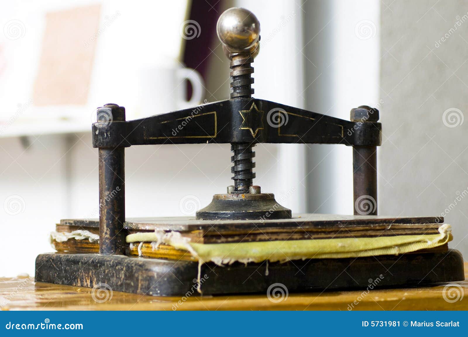 Manufacturing Handmade Paper Stock Image - Image of cellulose, white ...