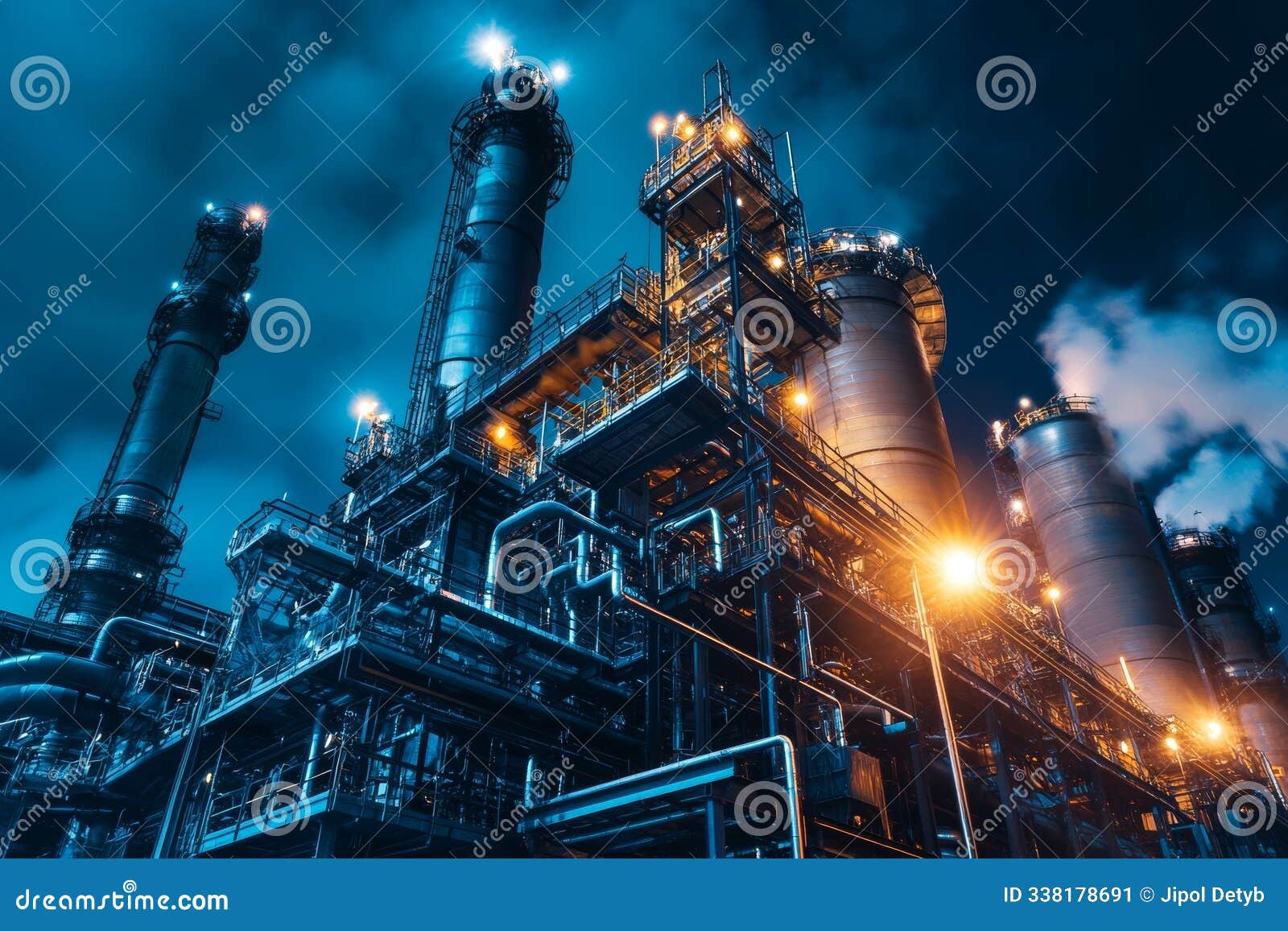 Manufacturing High-Tech Energy. Stock Image - Image of energy, industry ...