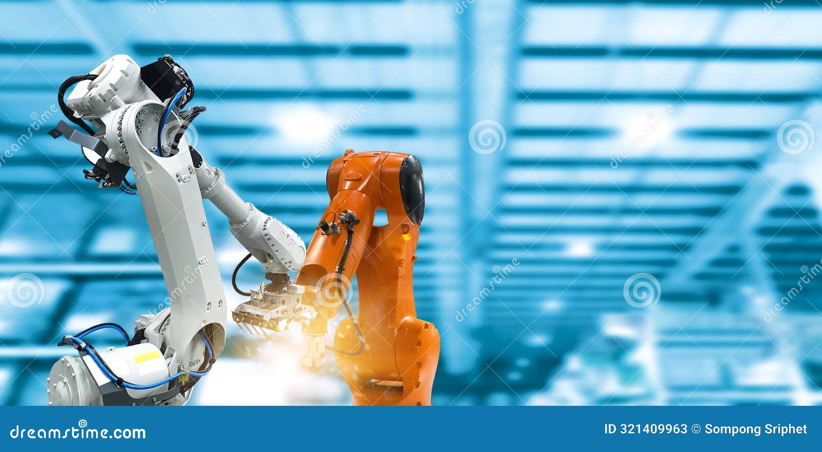 Manufacturing Industry by Robots Artificial Intelligence and Engineers ...