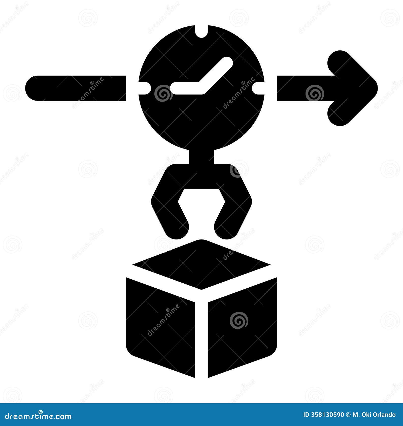 Lead Time Banner On The Stopwatch Royalty-Free Stock Photography ...