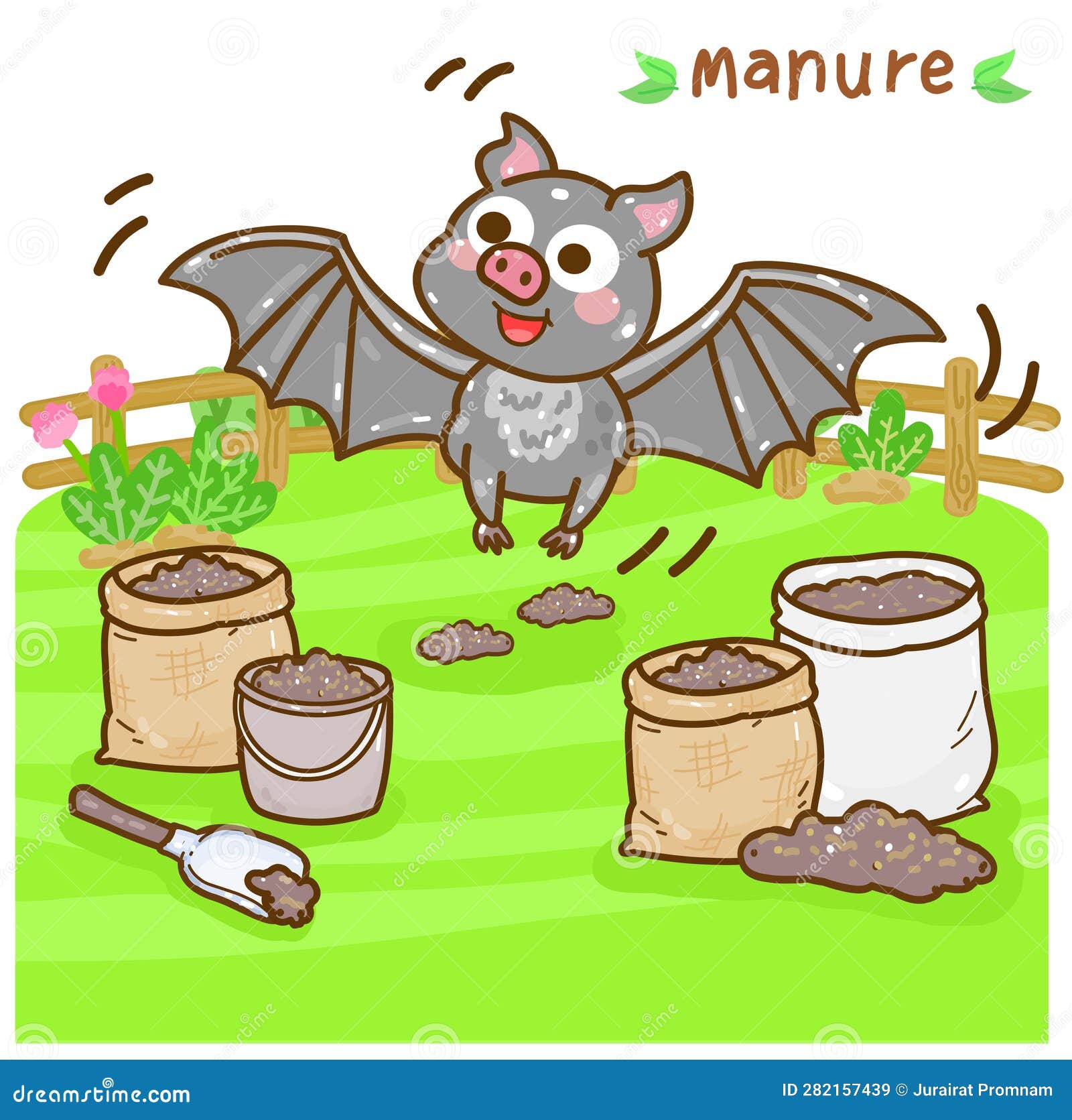 Logo Manure And Vermicompost Vector. Stock Photo | CartoonDealer.com ...