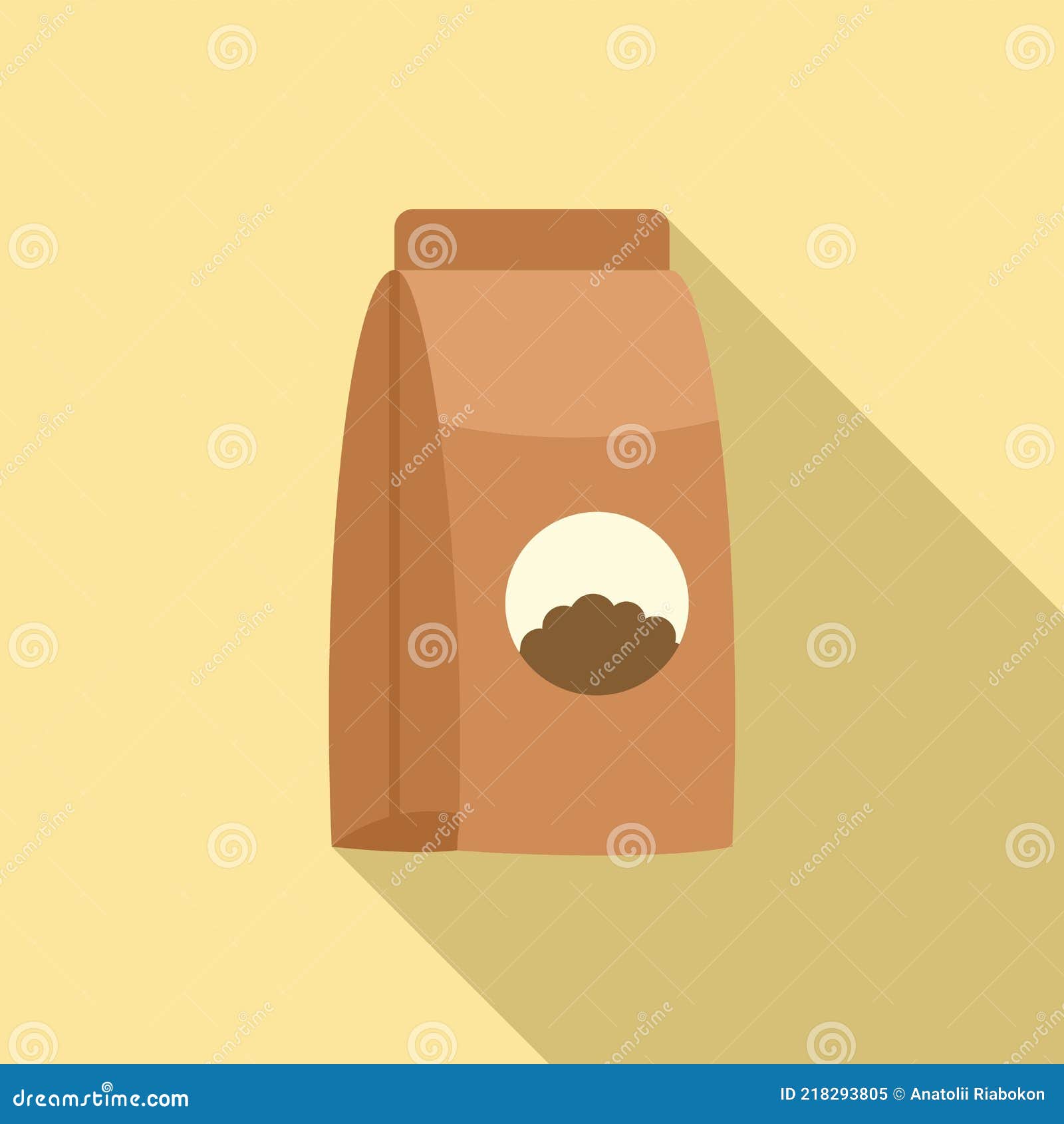 Manure Fertilizer Icon, Flat Style Stock Vector - Illustration of land, isolated: 218293805