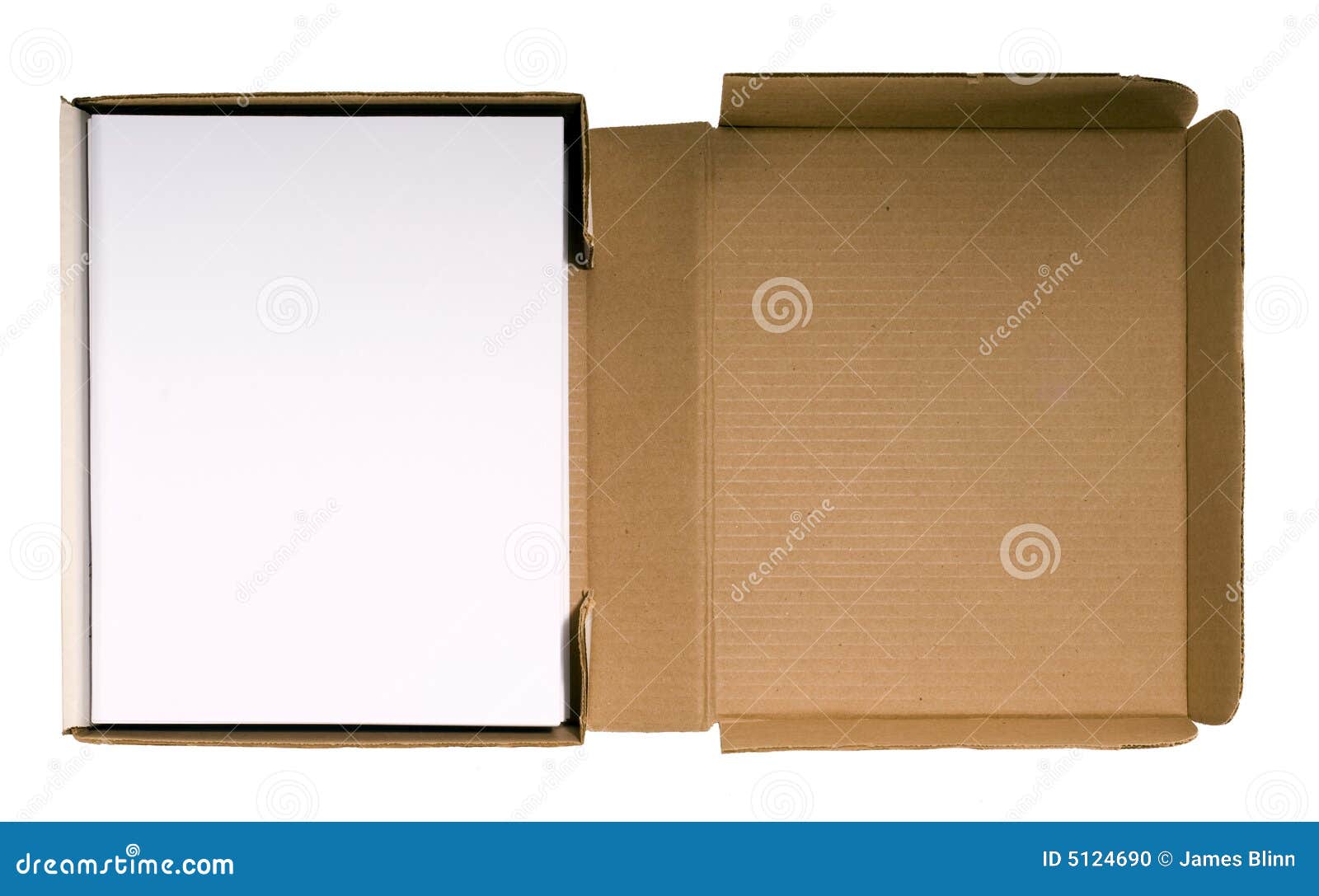 Manuscript in Manuscript Box Stock Photo - Image of object, blank: 5124690