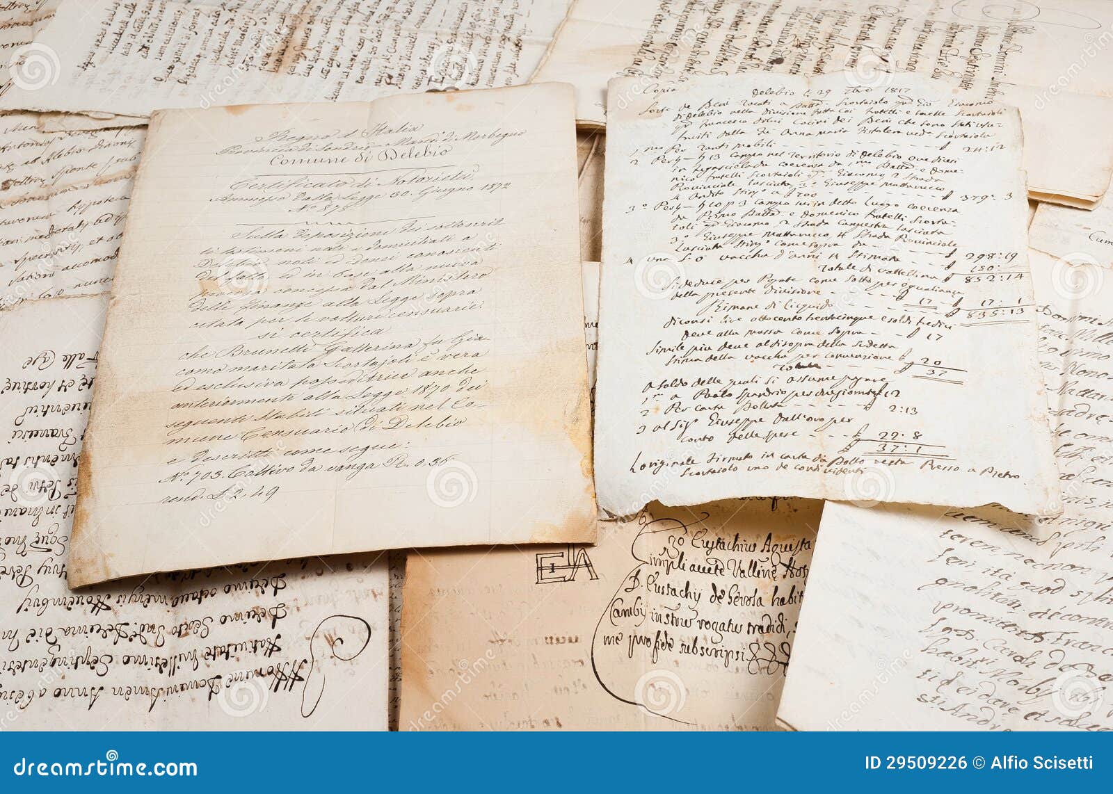 Manuscripts stock photo. Image of page, parchment, antique - 29509226