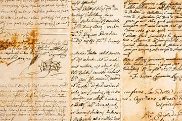 Manuscripts stock image. Image of papers, message, paper - 29509247