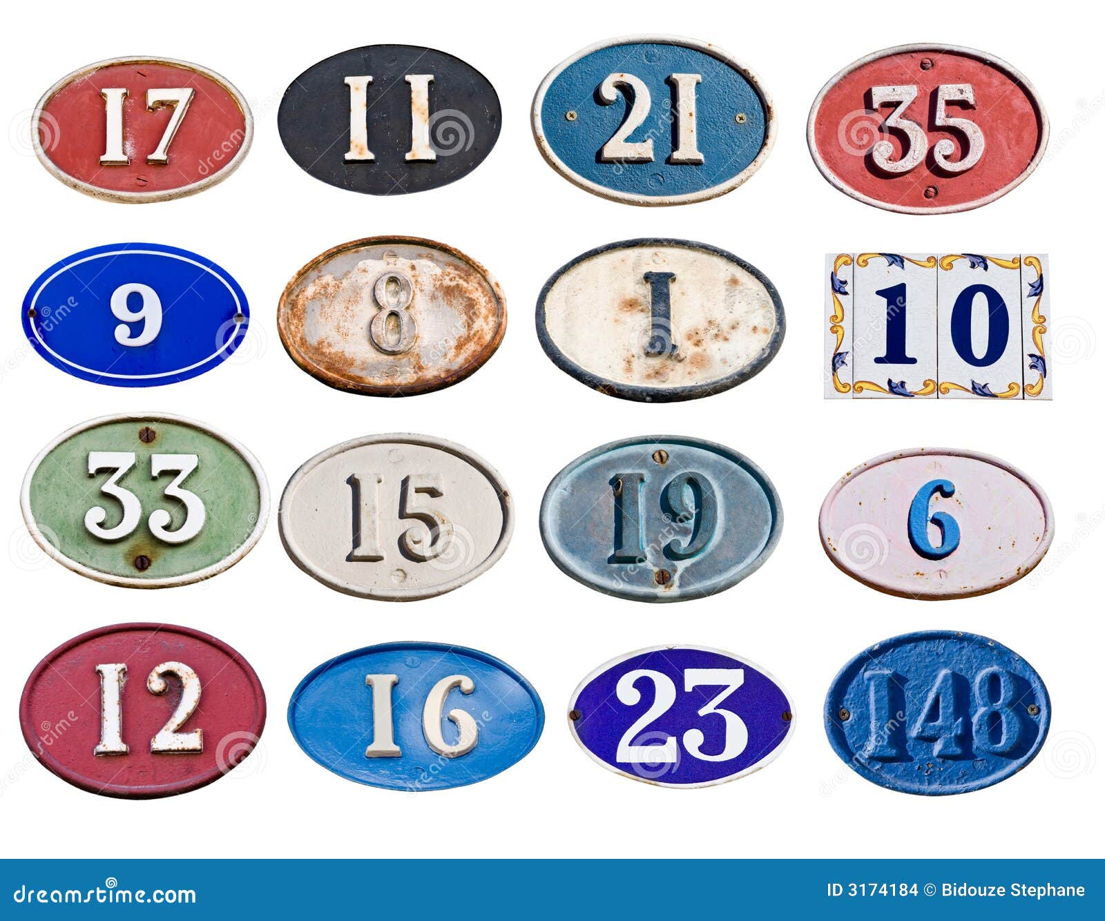 Many address plate stock photo. Image of plate, shape - 3174184