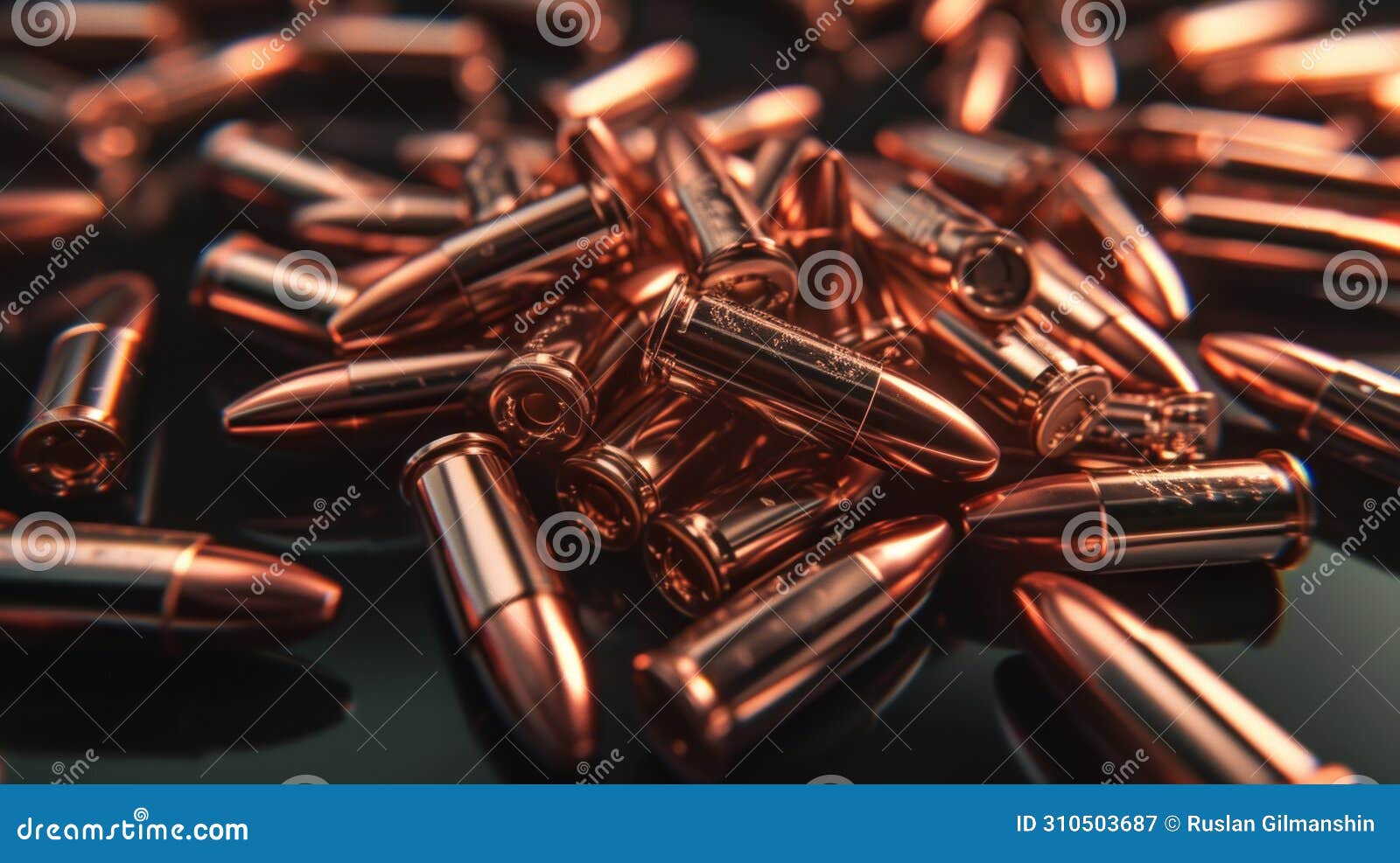 Ammunition Bullets Background Stock Image | CartoonDealer.com #55423987