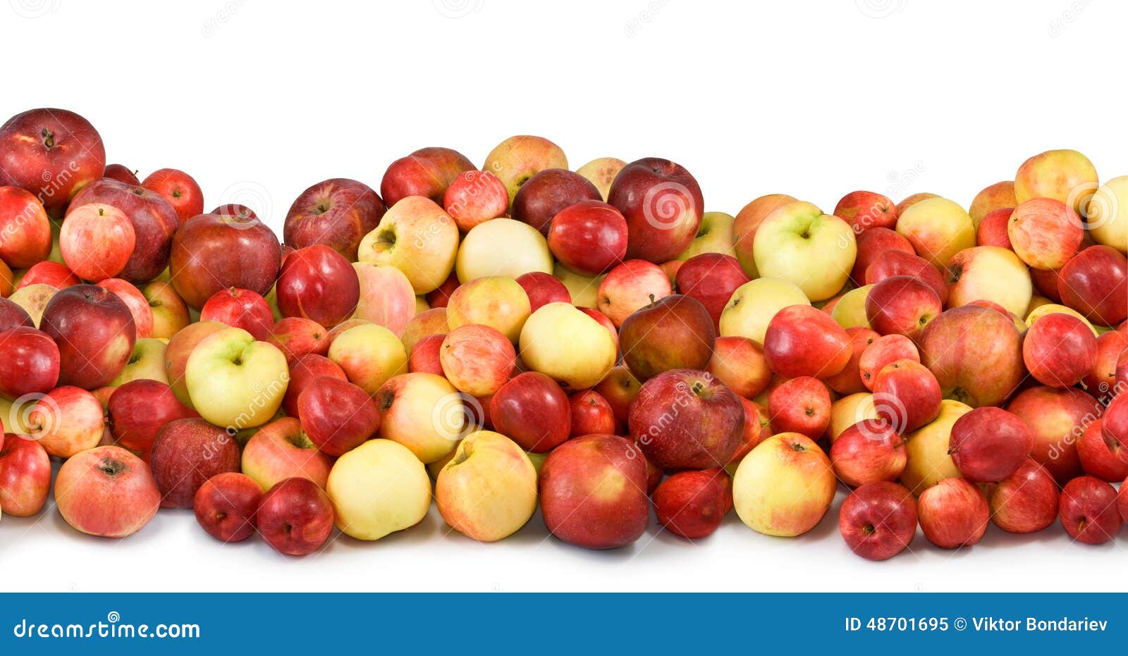 Many Apples on a White Batskground Closeup Stock Image - Image of ...