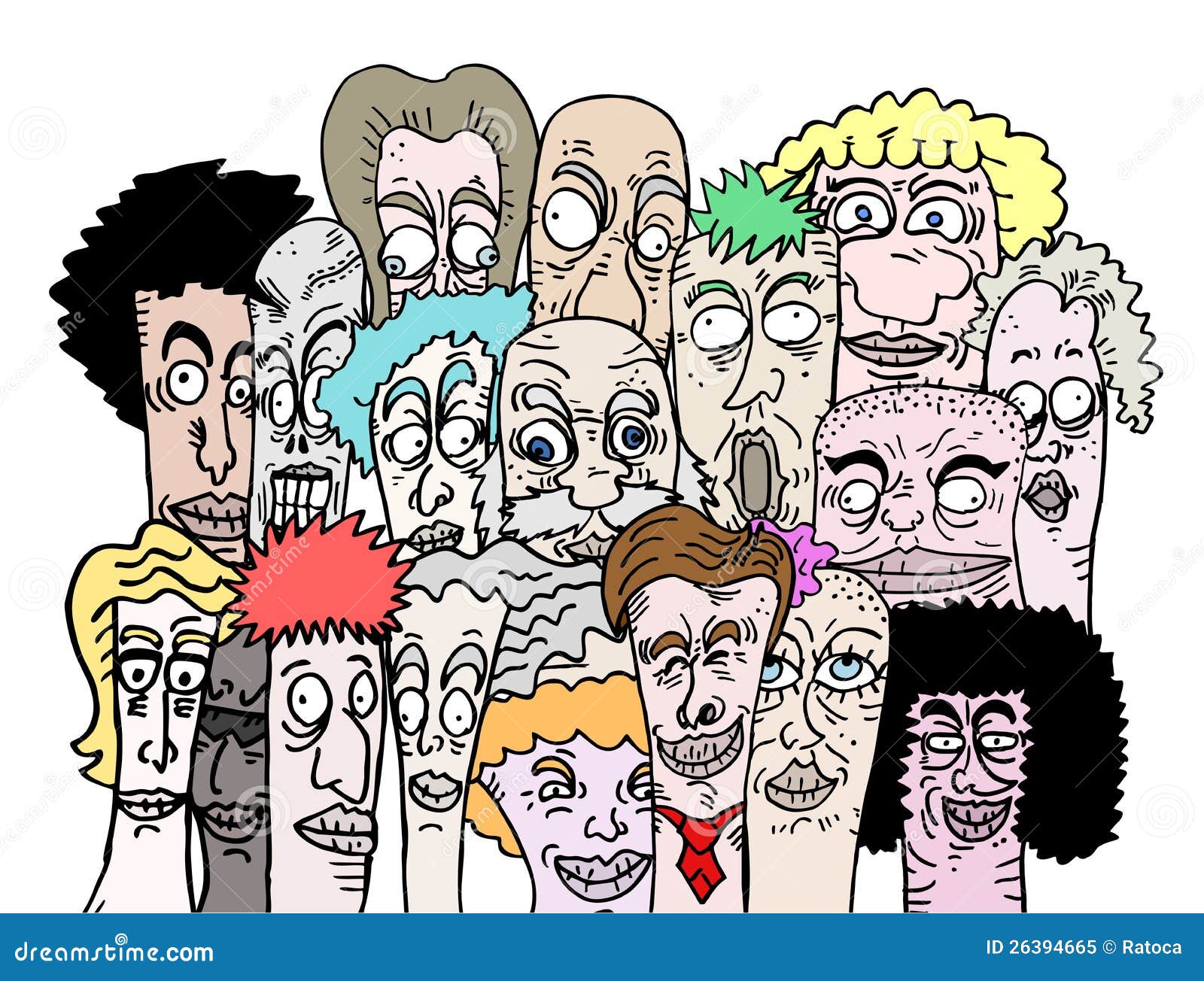 Many art people stock vector. Illustration of puppet - 26394665