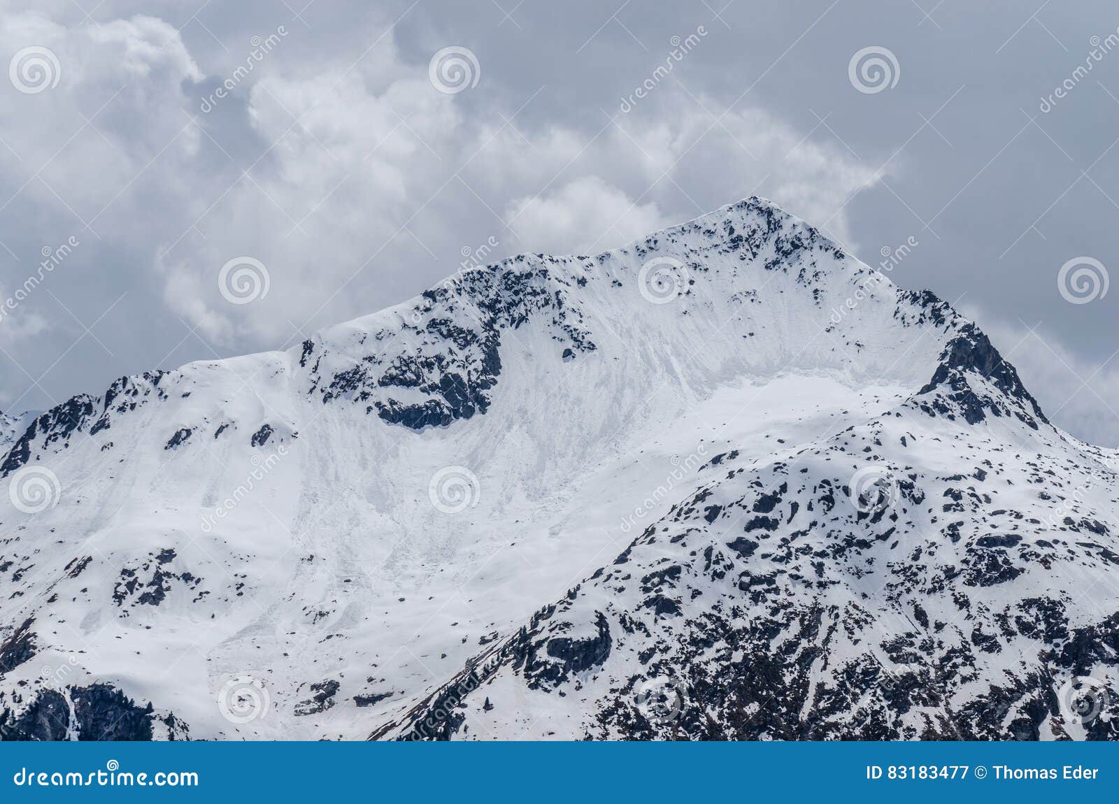 Many Avalanches High Mountain Stock Photos - Free & Royalty-Free Stock ...