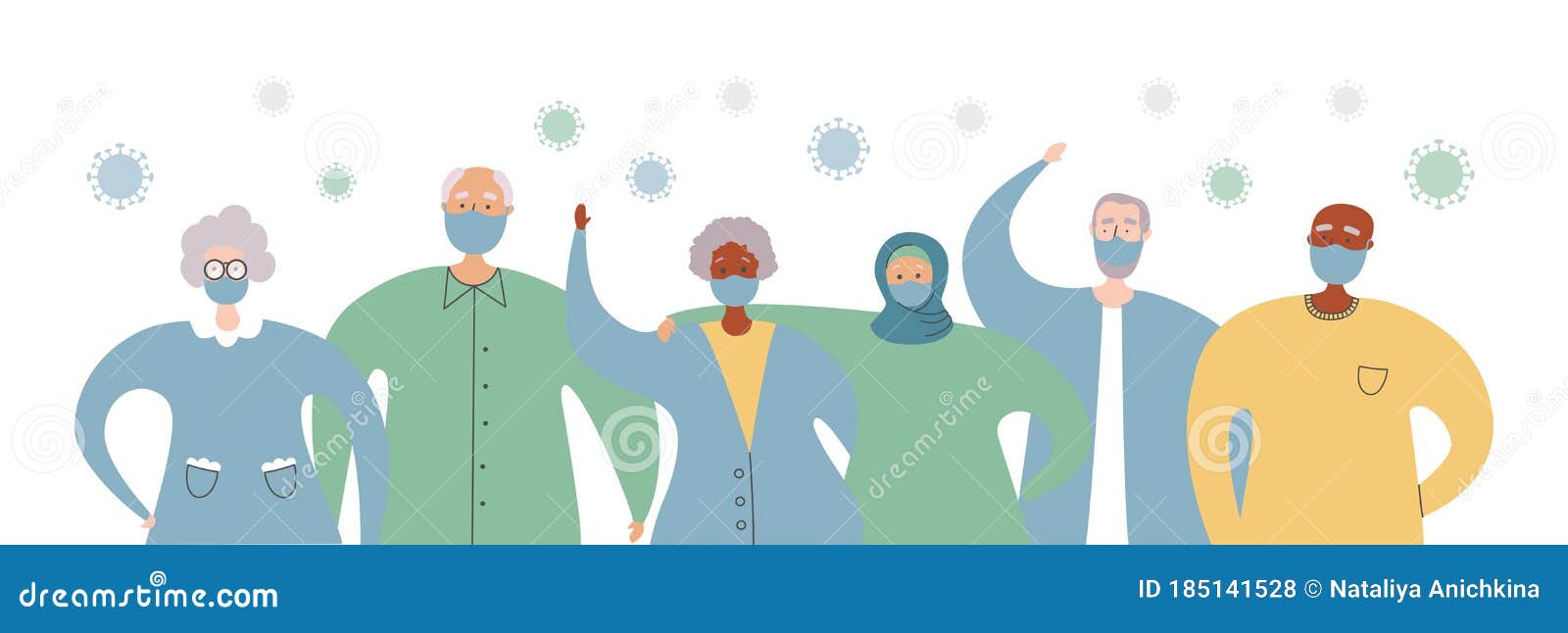 Different Races And Nationalities Of Women. A Set Of Characters. Banner ...