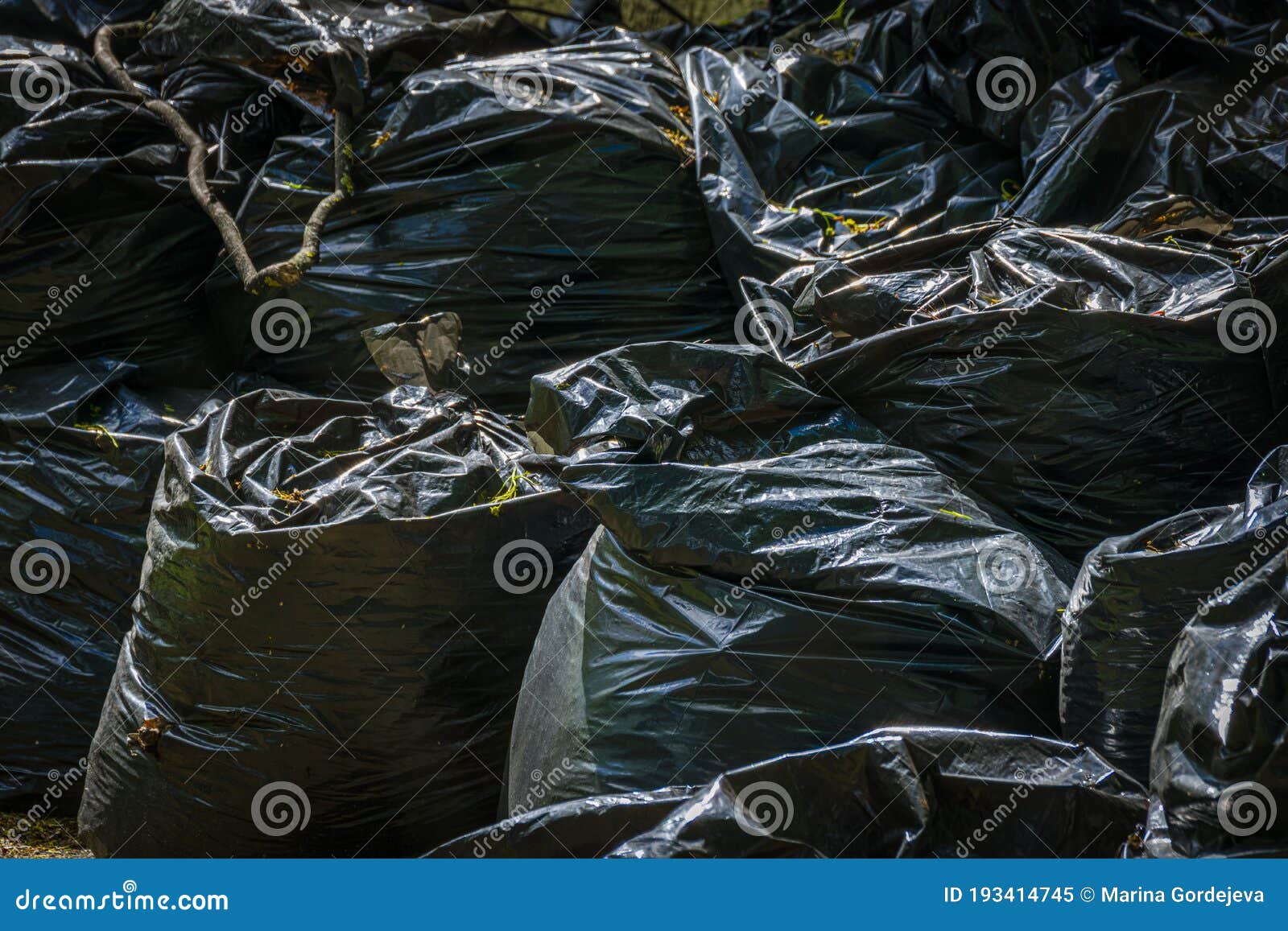 Many Bag Plastic Stack of Garbage Waste, Garbage Plastic Bag Black, Bag ...