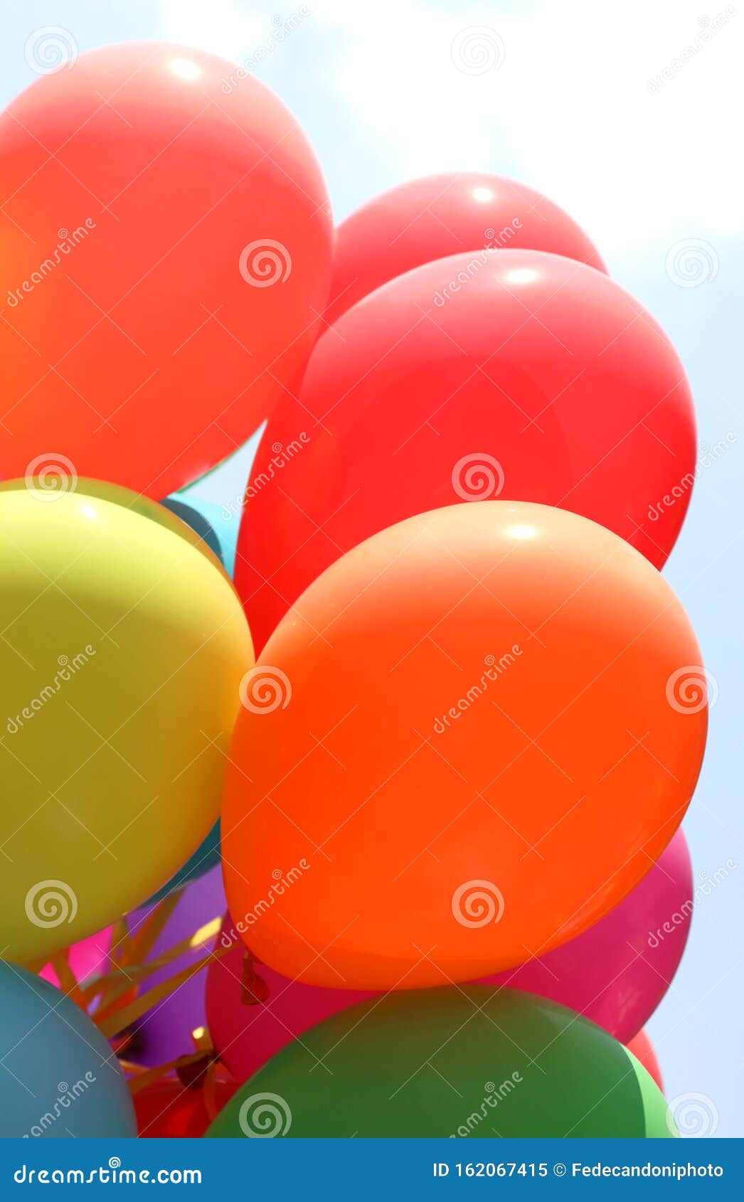 Many Balloons during a Party Stock Image - Image of feast, anniversary ...