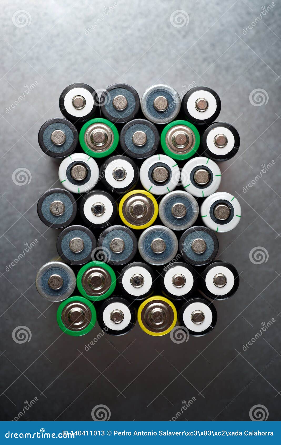 Small batteries view stock image. Image of closeup, electric - 140411013