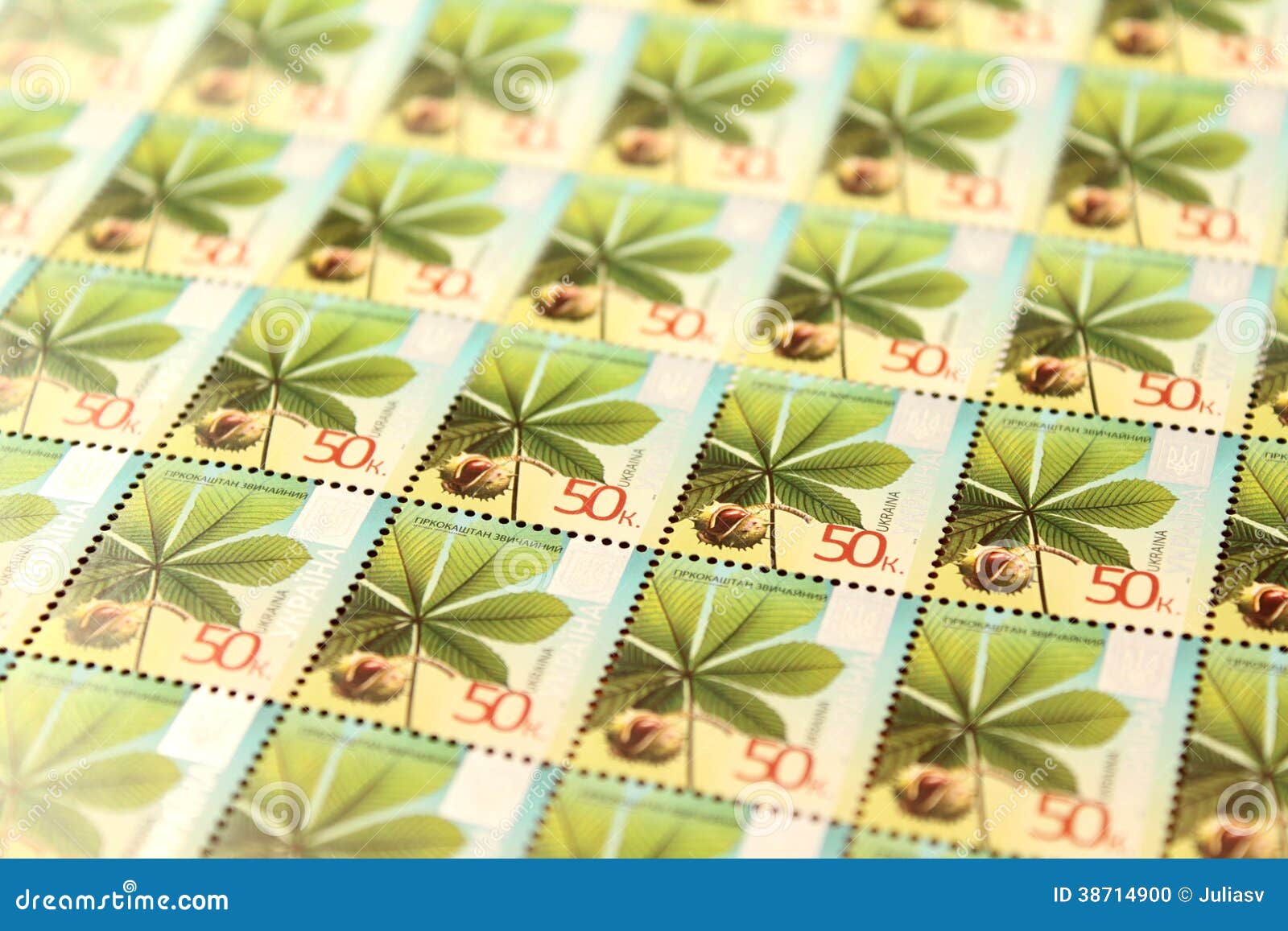Many Beautiful Modern Postage Stamps Closeup Editorial Image - Image of ...