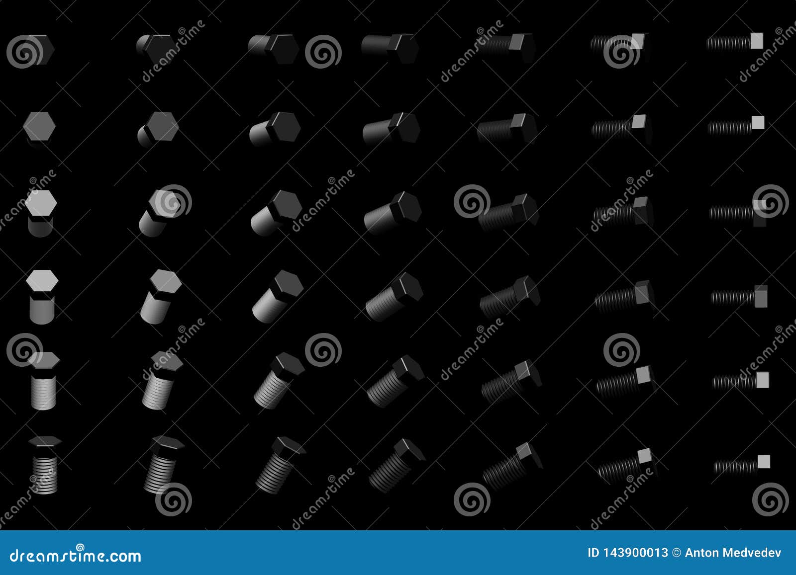 Many Black Pins Rotated by Different Angles on Black - Creative ...