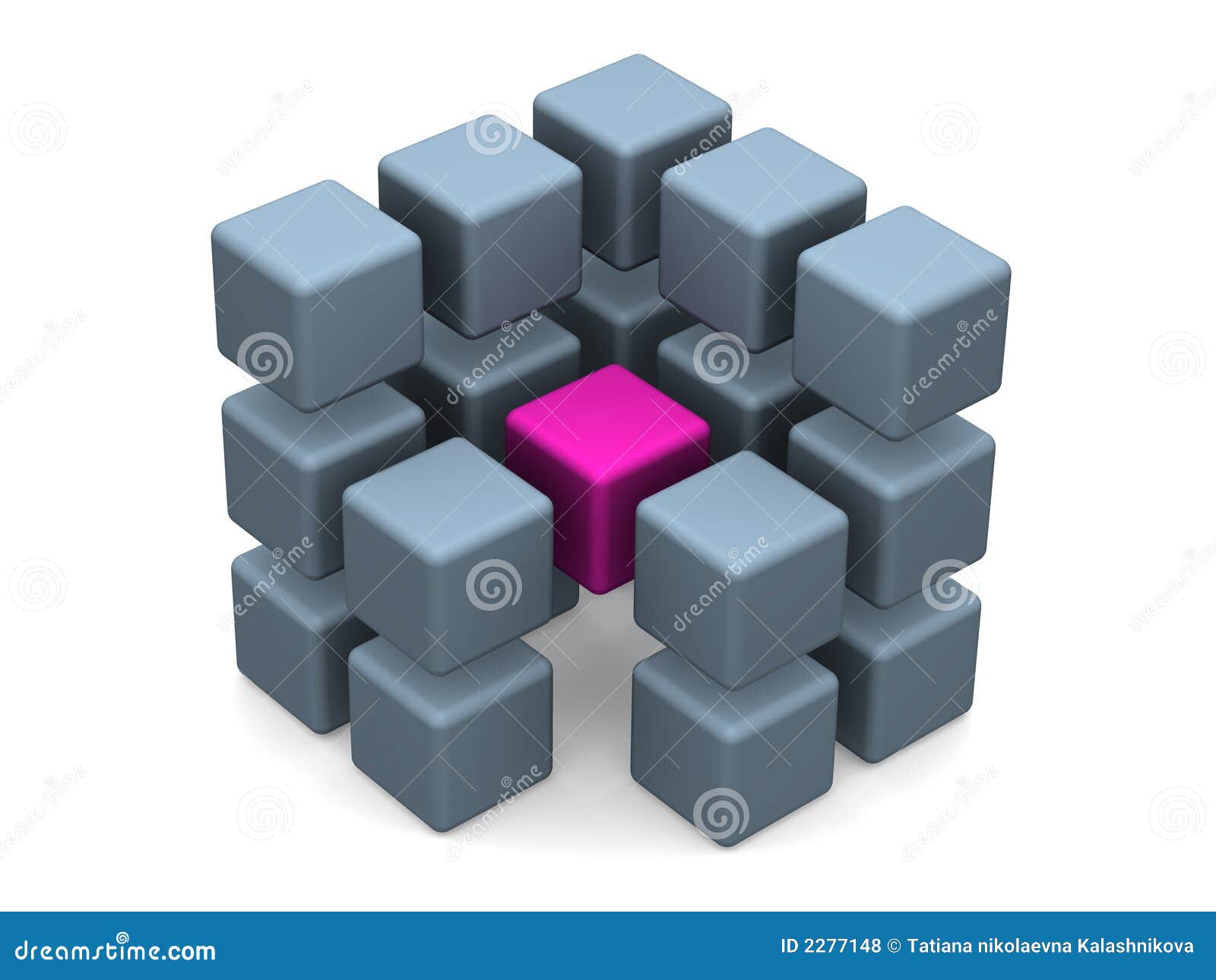 Many blocks stock illustration. Illustration of three - 2277148