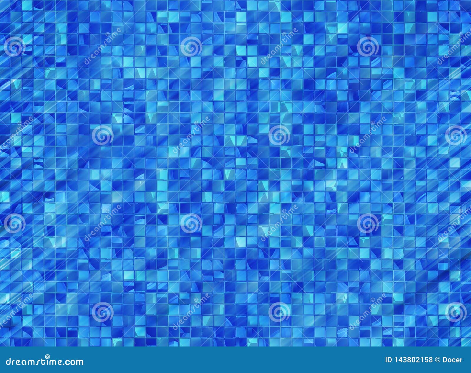 Many Blue Glass Glowing Tile Backgrounds Stock Photography ...