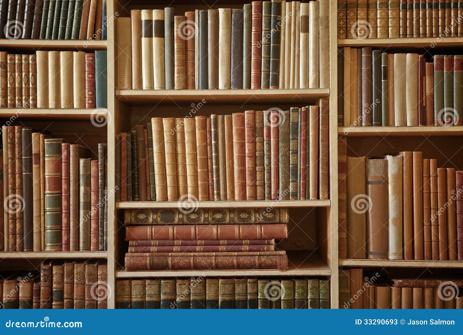 Many books stock image. Image of bookshelf, aged, literary - 33290693